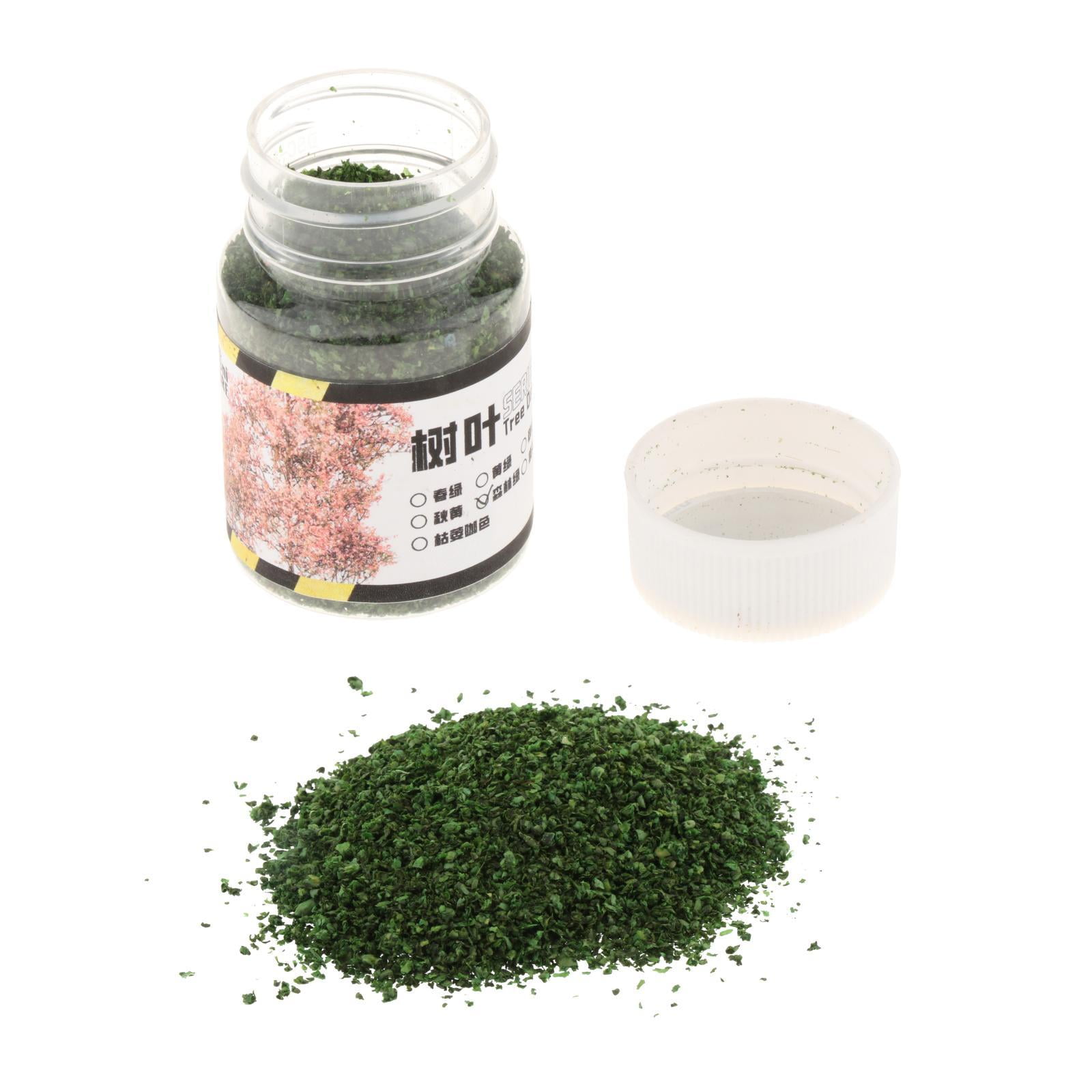 MERIGLARE 56ml Realistic Miniature Leaves, Model Scenery Leaf ...