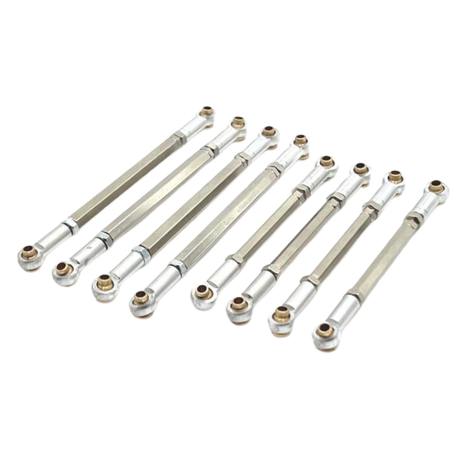 MERIGLARE 8 Pieces Chassis Linkage RC Chassis Link Rod Replacement RC ...