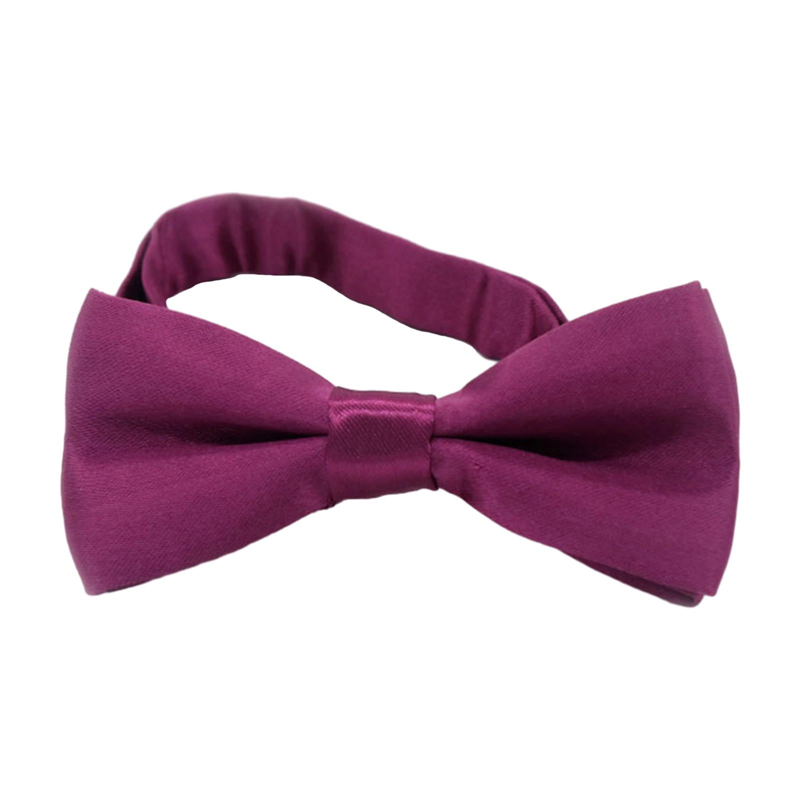 MERIGLARE Adjustable Bow Ties Pre Tied Bow Tie Fashion Soft Child ...