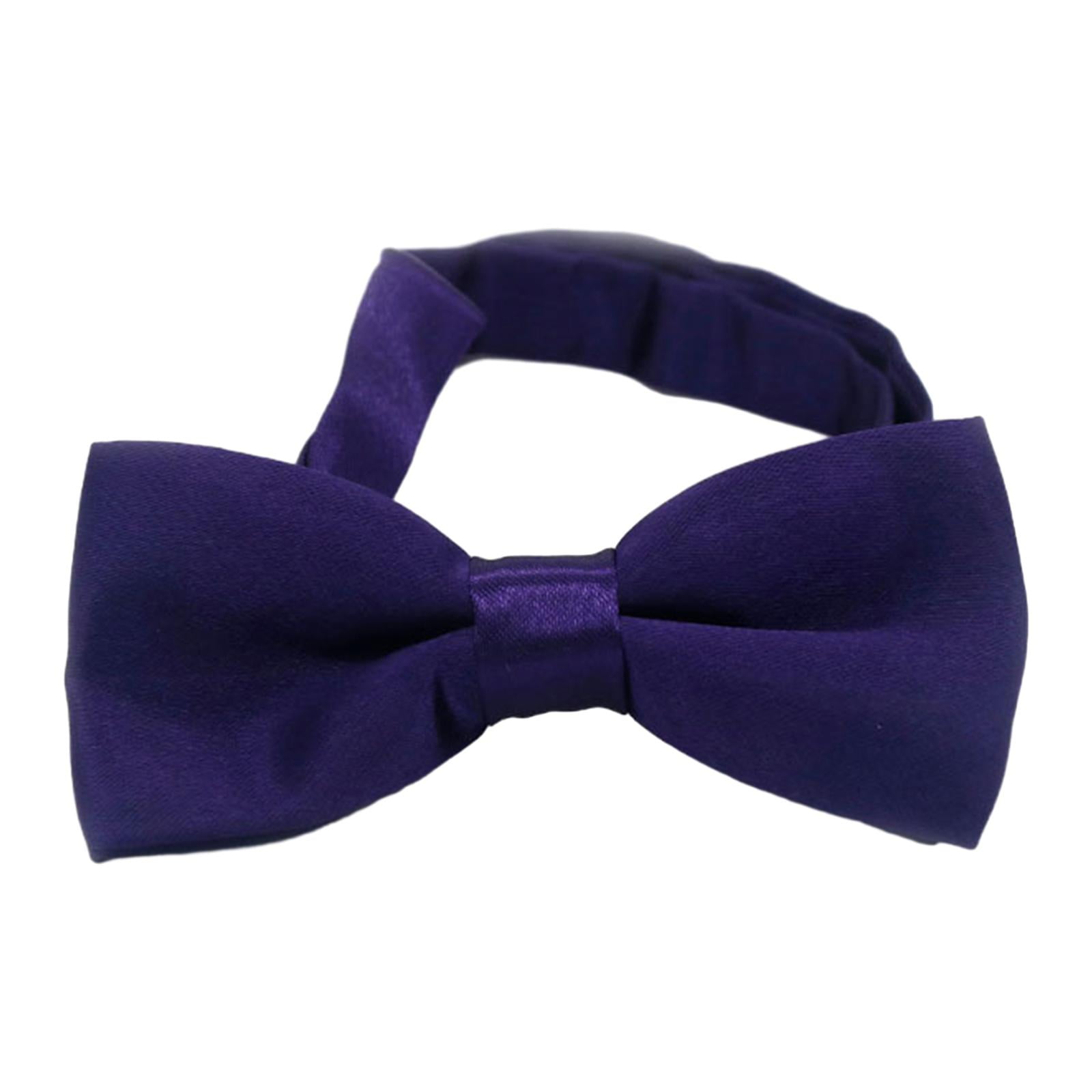 MERIGLARE Adjustable Bow Ties Pre Tied Bow Tie Fashion Soft Child ...