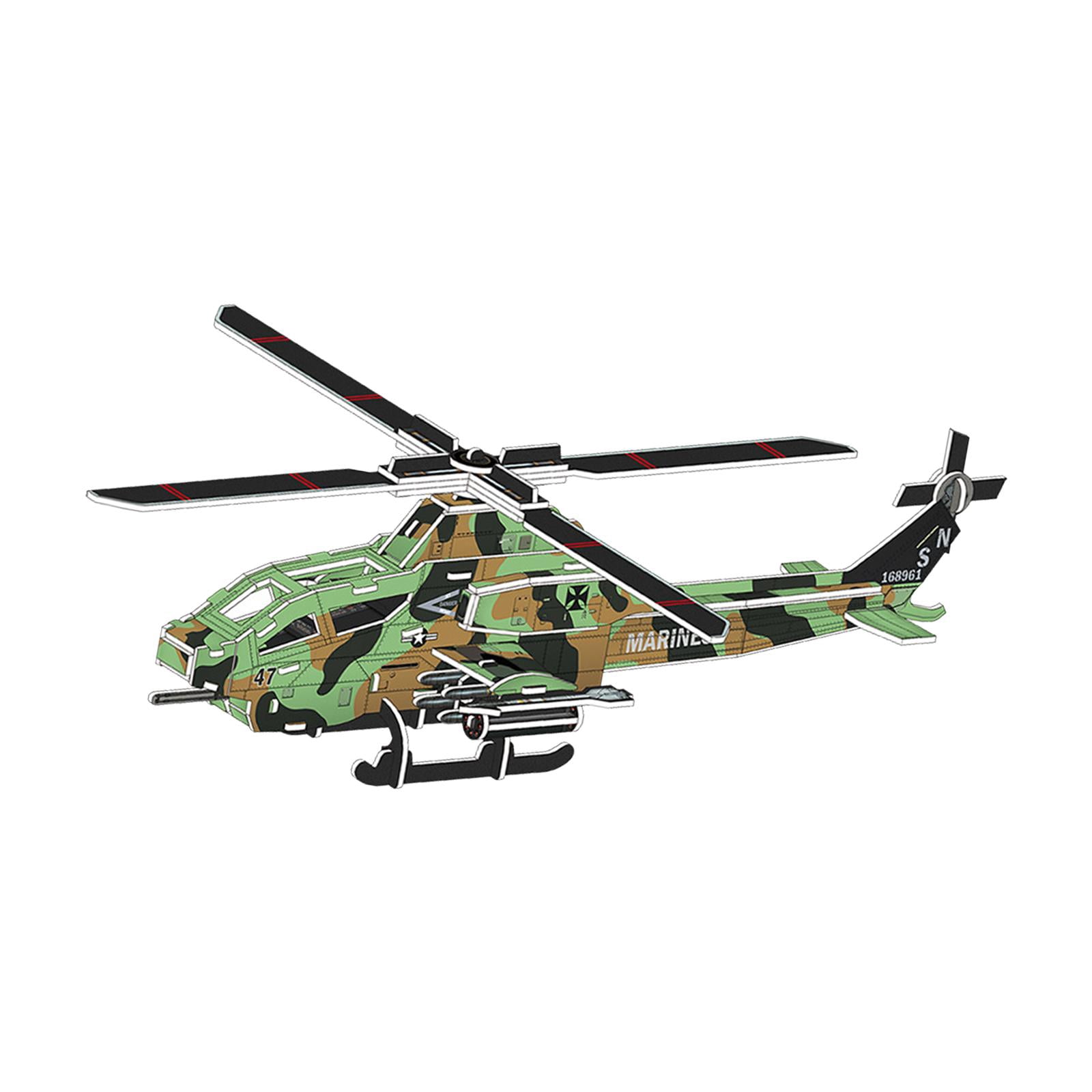 MERIGLARE Assemble 3D Puzzle, Airplane Boat Model, Paper Art ...