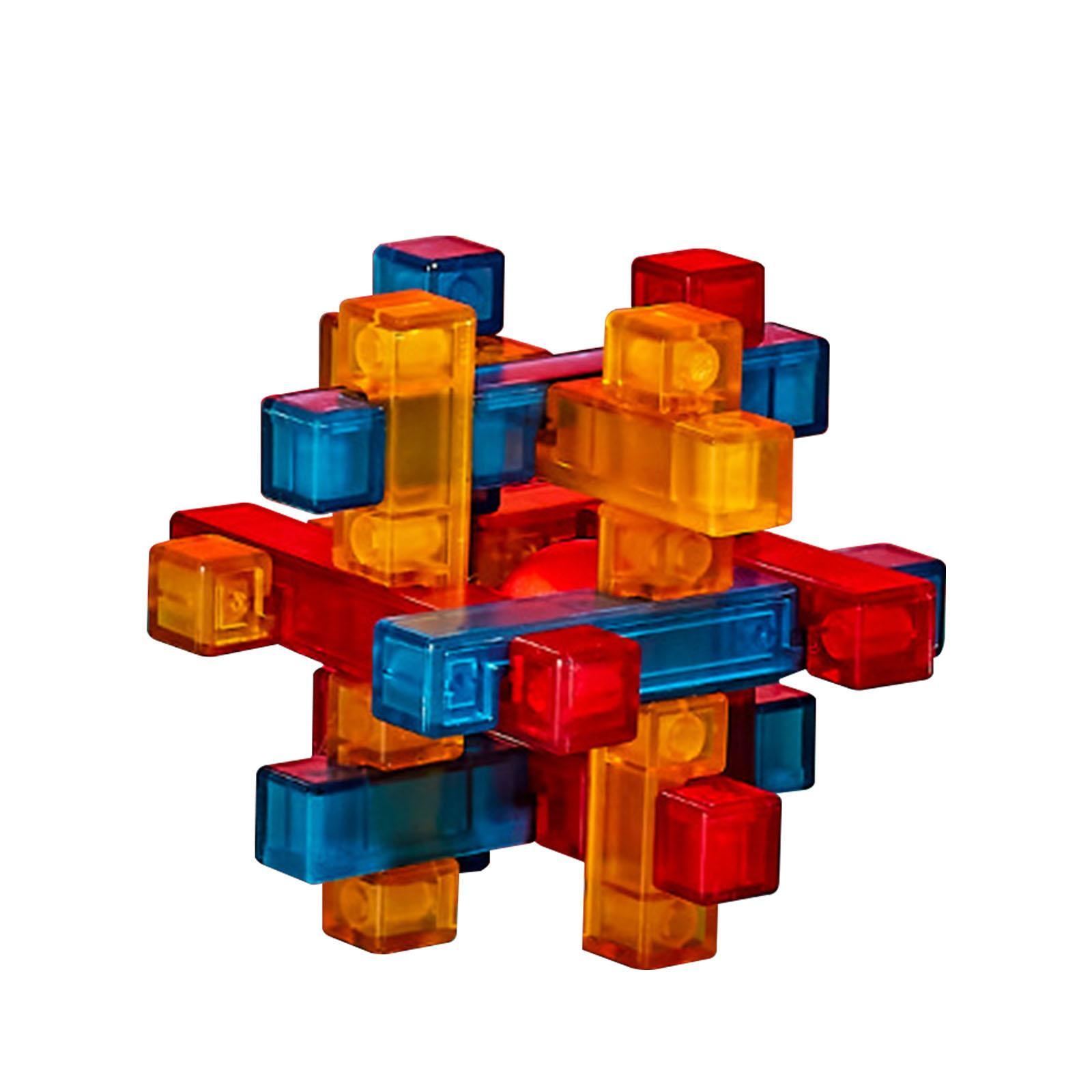 MERIGLARE Brain Teaser Puzzles Educational Toys Unlock Interlock Crafts ...