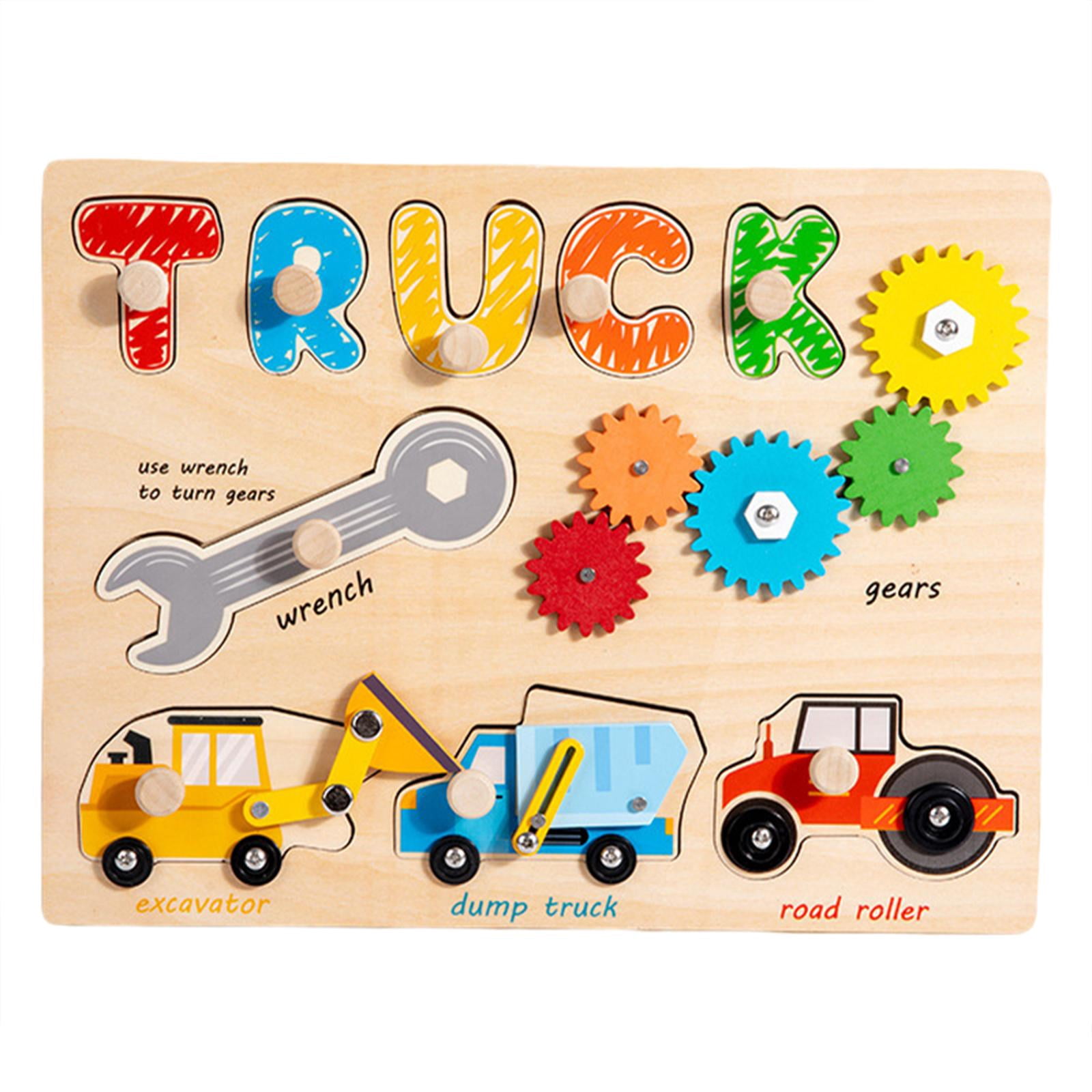 MERIGLARE Busy Board Montessori Toy s Activity Board Brain Power ...