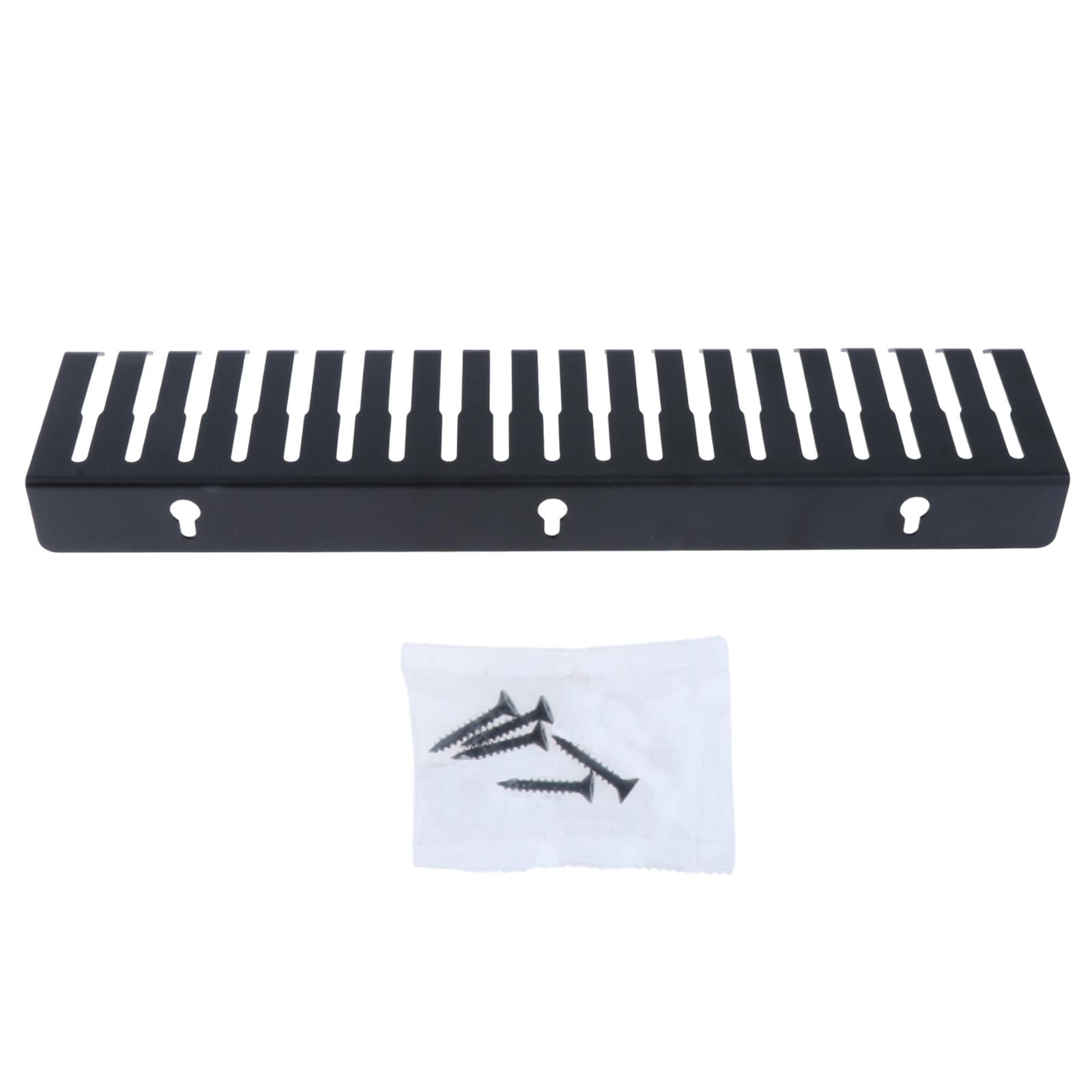 MERIGLARE Cable Organizer Rack Cable Holder Wall Mounted Compact with ...