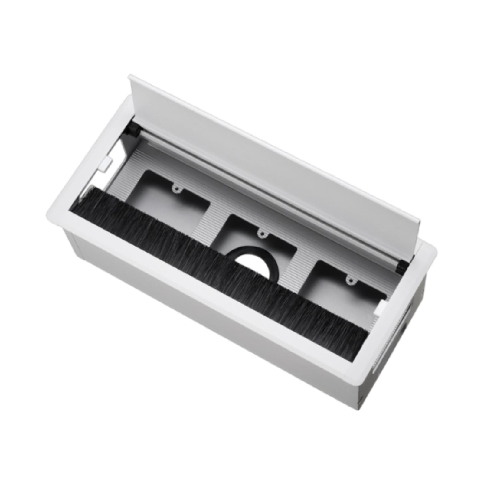 MERIGLARE Desk Cord Grommet ,Rectangular Wire Organizer ...