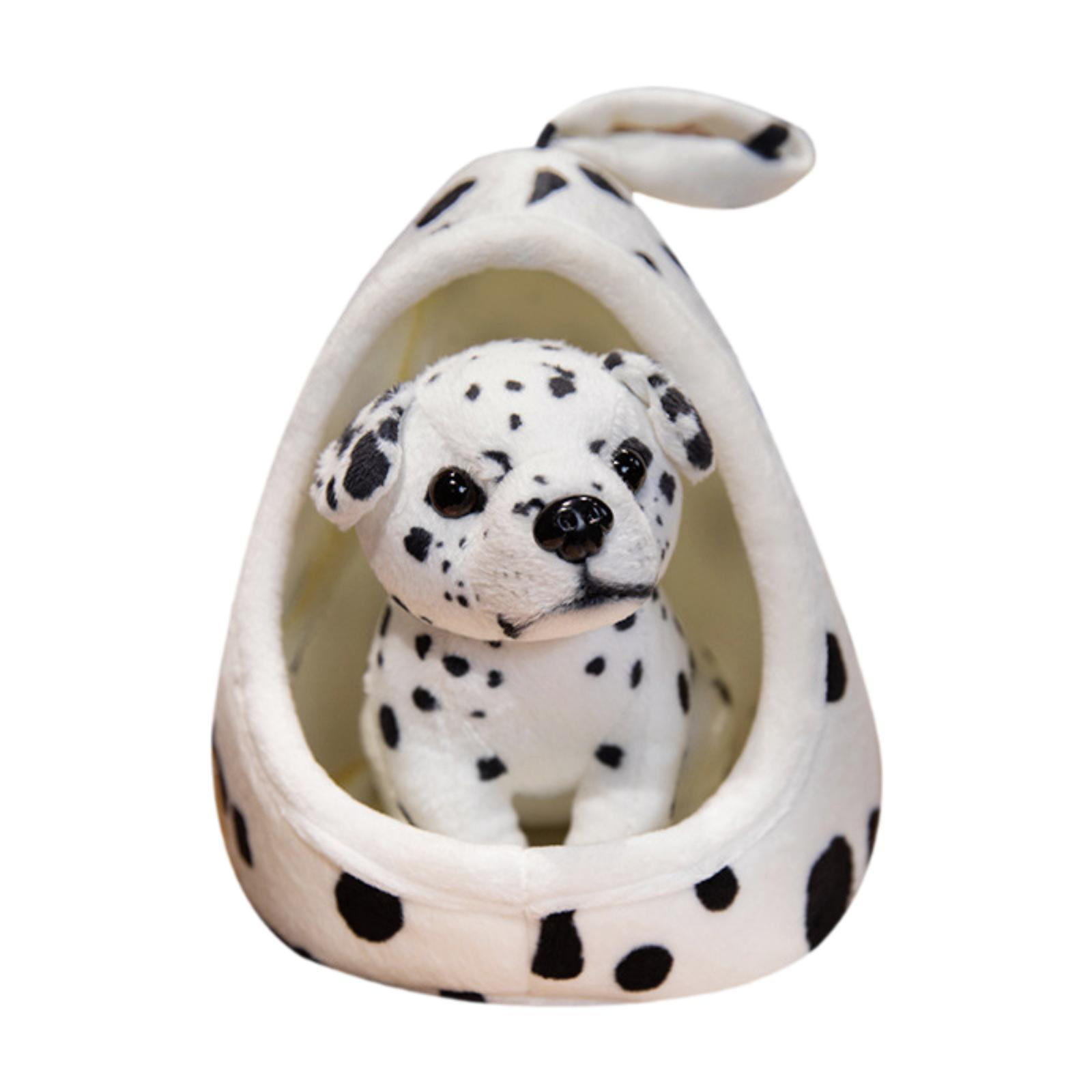 MERIGLARE Dog Stuffed Animals Doll, Simulation, Removable House, Cute ...