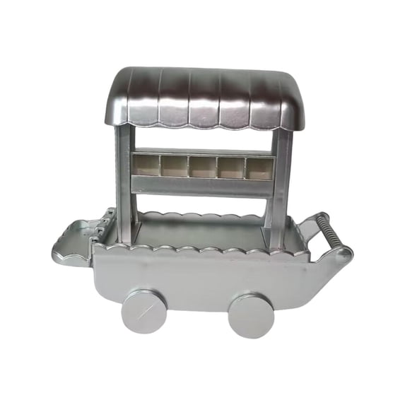 MERIGLARE Dollhouse BBQ Cart Mini Barbecue Cart Model Ornament ...