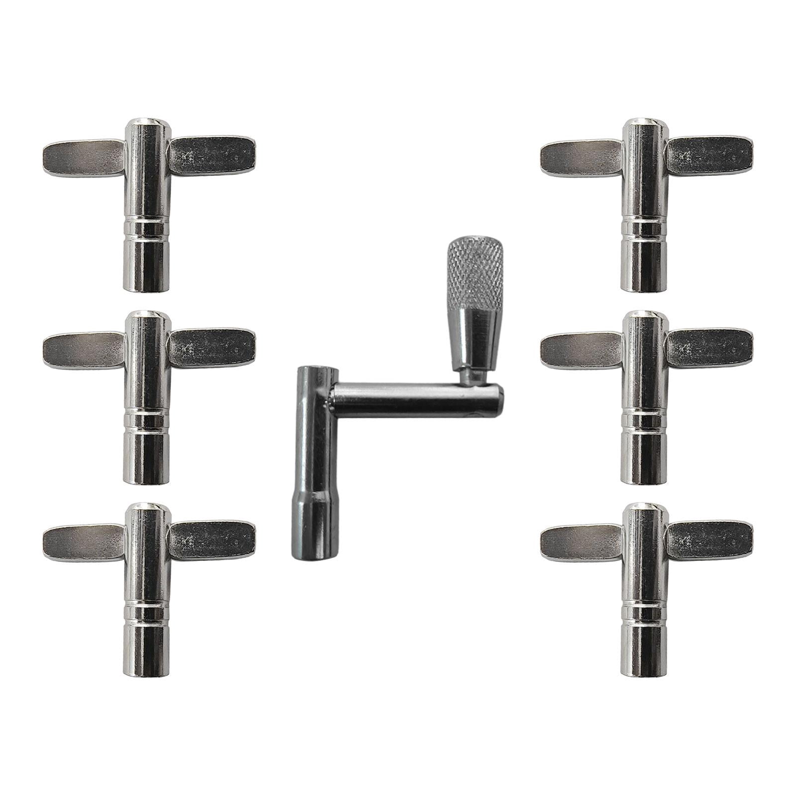 MERIGLARE Drum Key Multiuse Portable Easy to Use Hardware Drum Keys Set ...