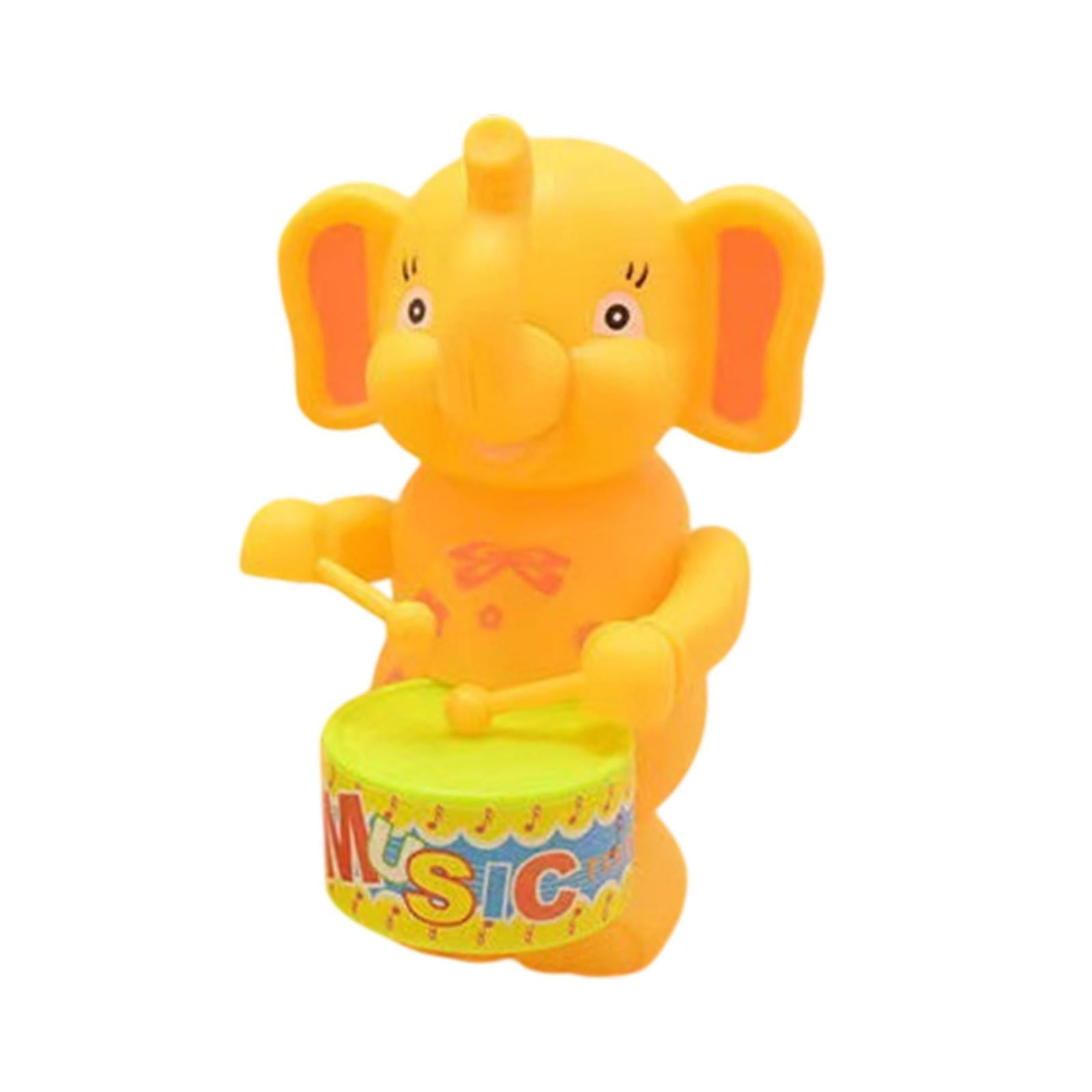 MERIGLARE Drumming Animal Toy, Animal Drum Toy for Kids, Clockwork Powered Funny Realistic ...