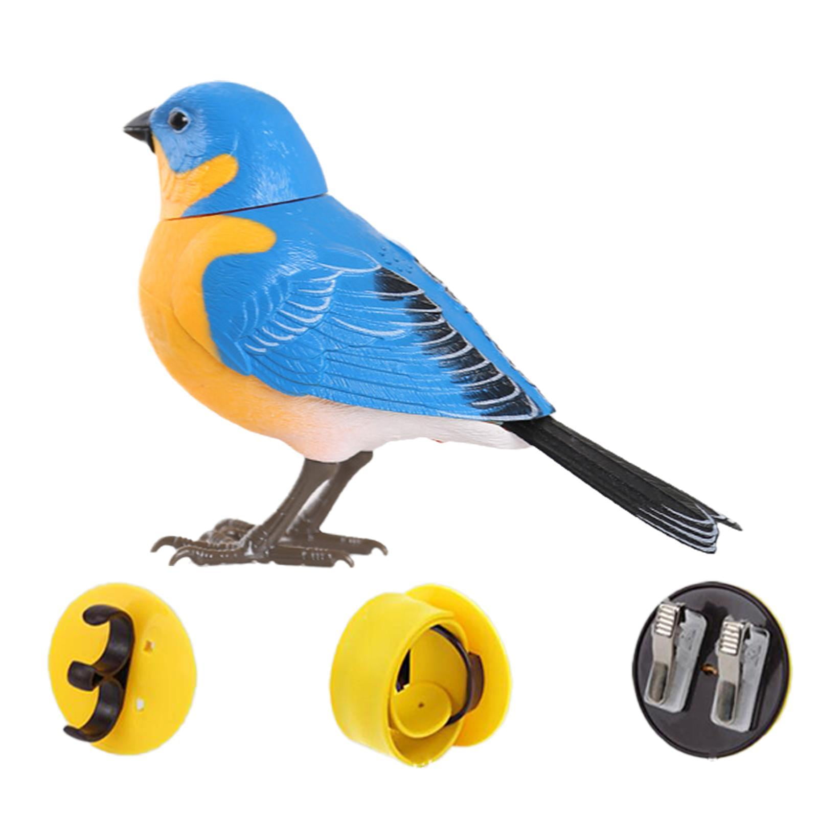 MERIGLARE Electric Singing and Chirping Bird Toy Electronic Bird Toy ...