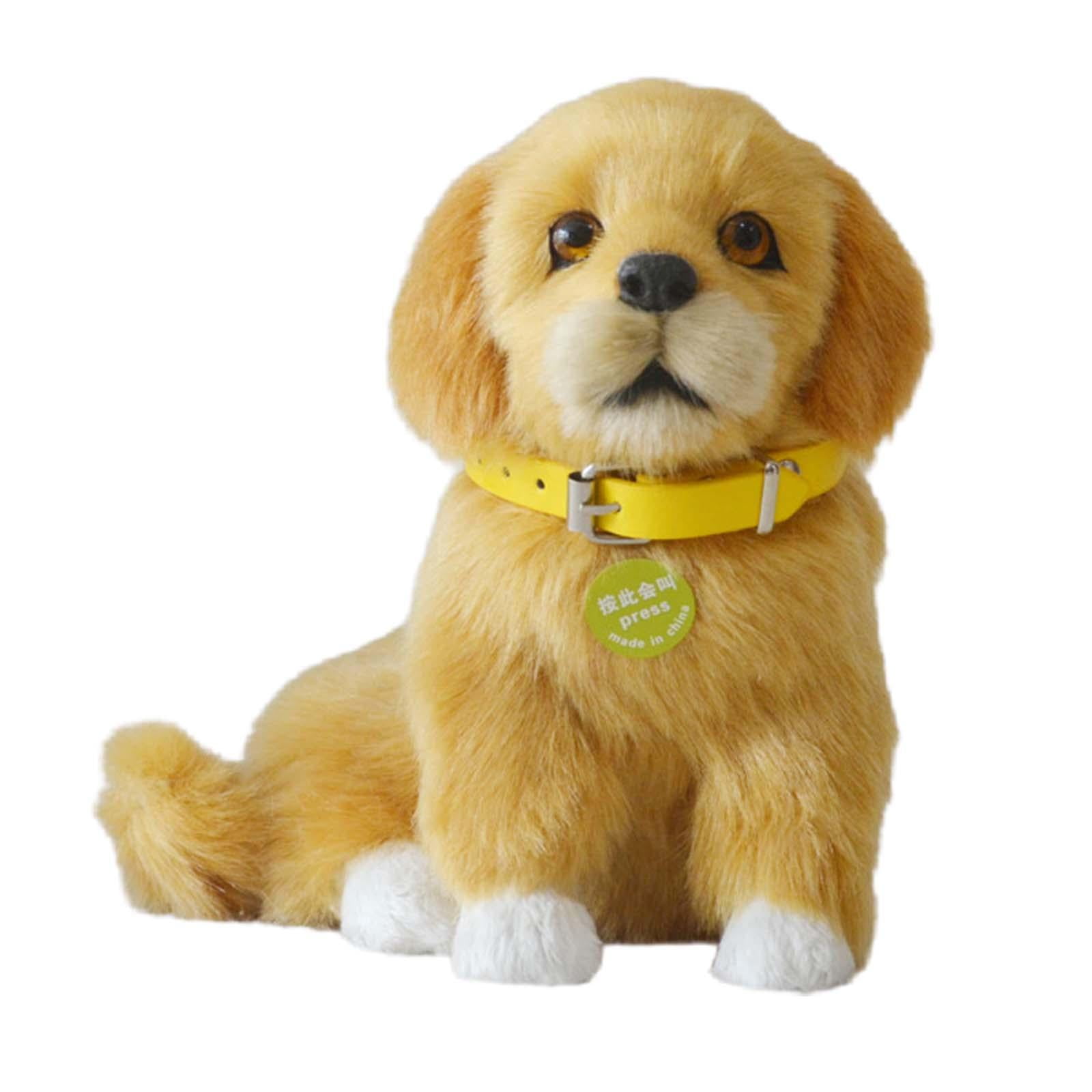 MERIGLARE Electronic Pet Plush Dog Realistic Puppy Doll Toys Animated ...