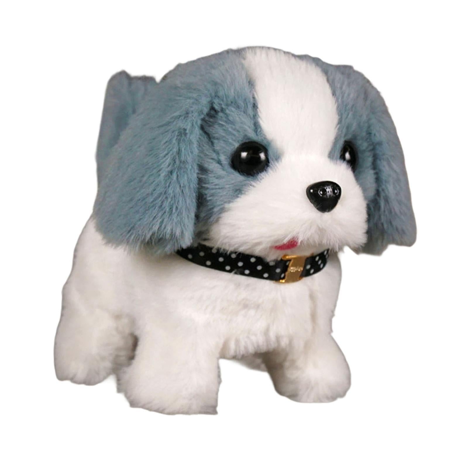 MERIGLARE Interactive Electronic Puppy Plush Toy Companion Plush Animal ...