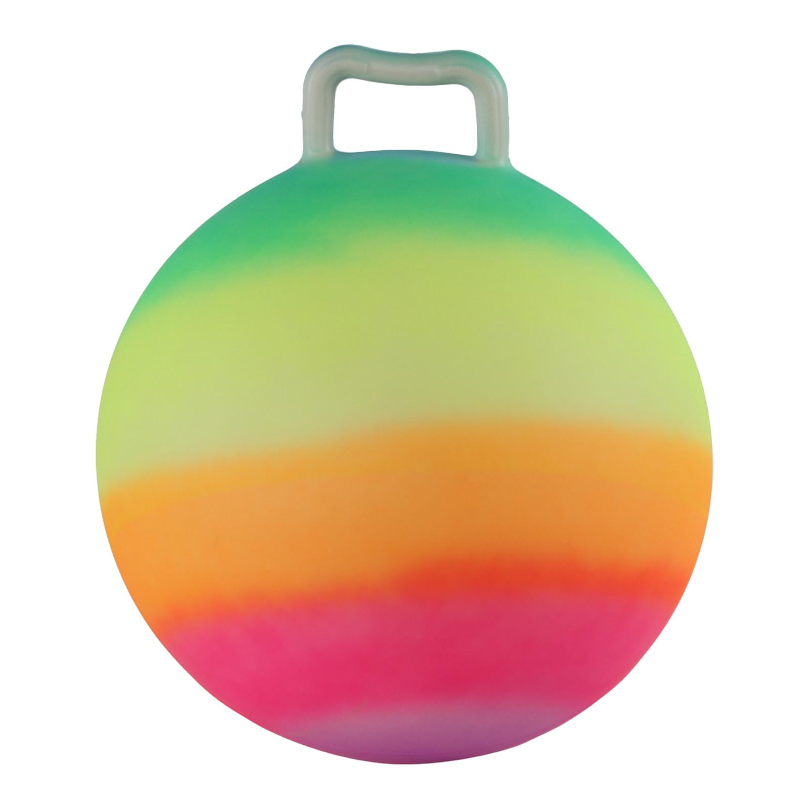 MERIGLARE Jumping Ball Kids Toys Colorful Outdoor Yard Game Exercise ...