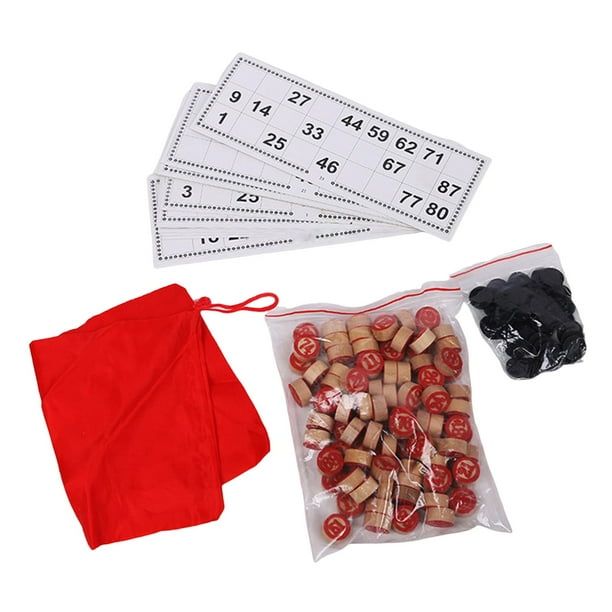 MERIGLARE Lottery Bingo Game, Classic Bingo Board Game, Includes 24 ...