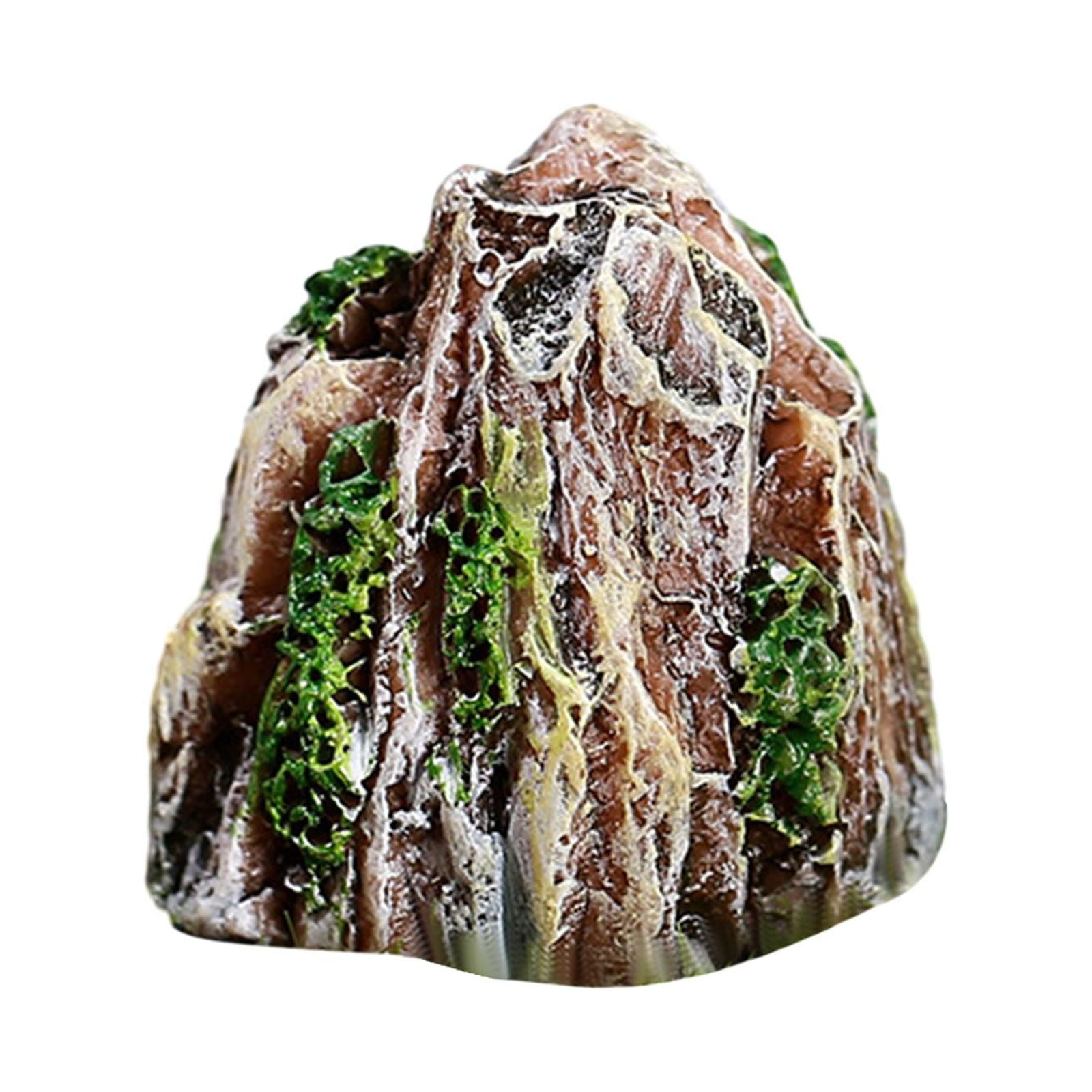 MERIGLARE Mini Stone Rockery Miniature Mountain Figurines Statue ...