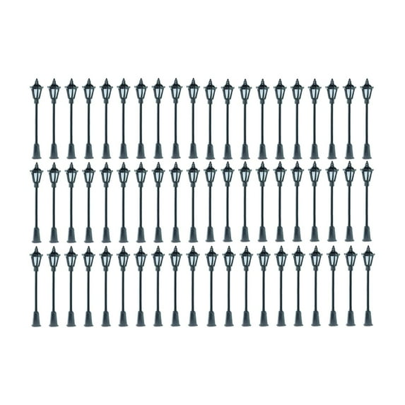 MERIGLARE Mini Street Light Models 1:75 Model Railway Train Lamp Post ...