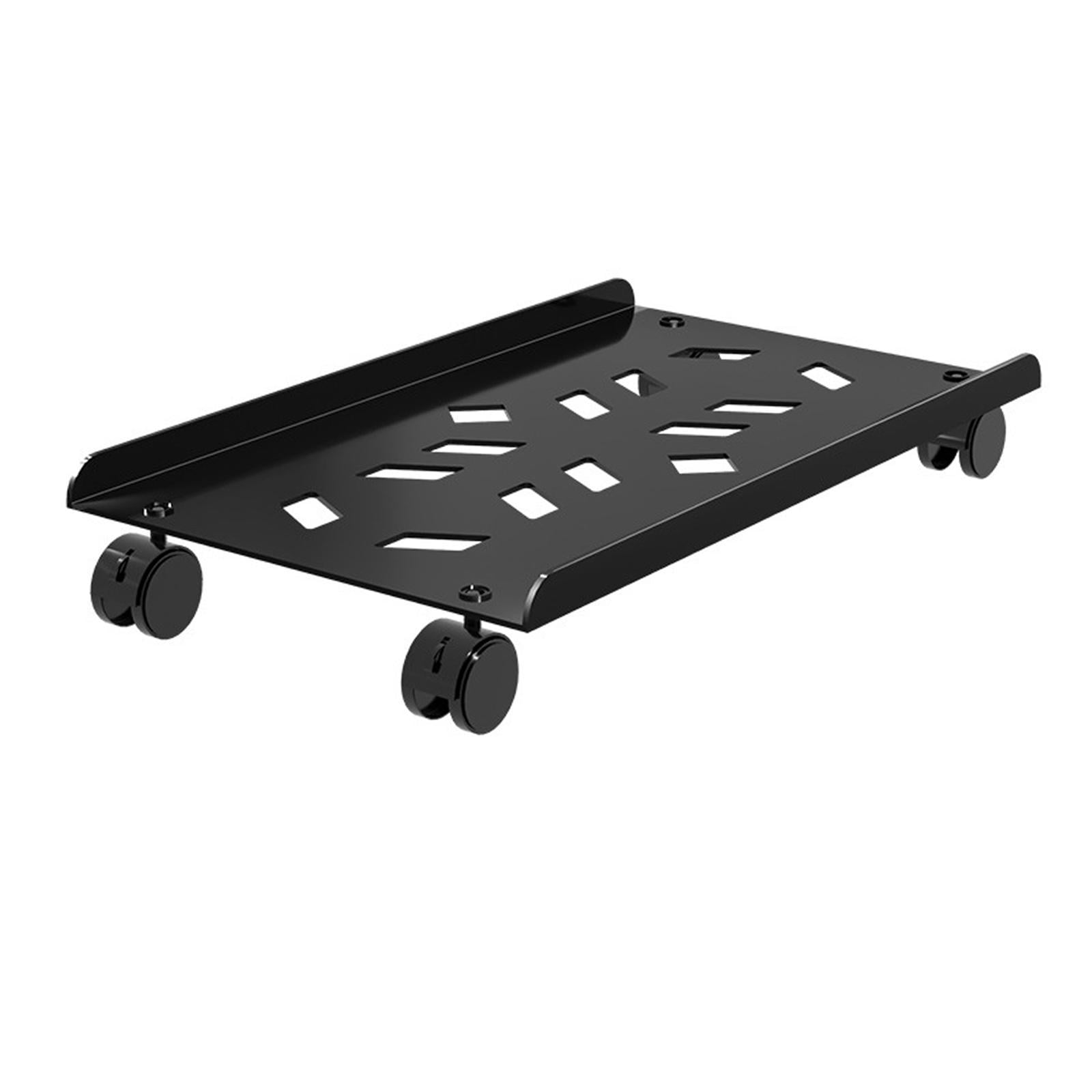 MERIGLARE Mobile Stand PC Installation PC Floor Cart Steel under Desk ...