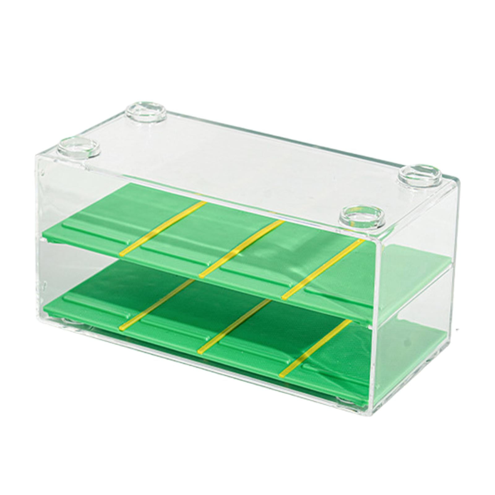 MERIGLARE Model Car Storage Case Miniature Car Garage Stackable Clear ...