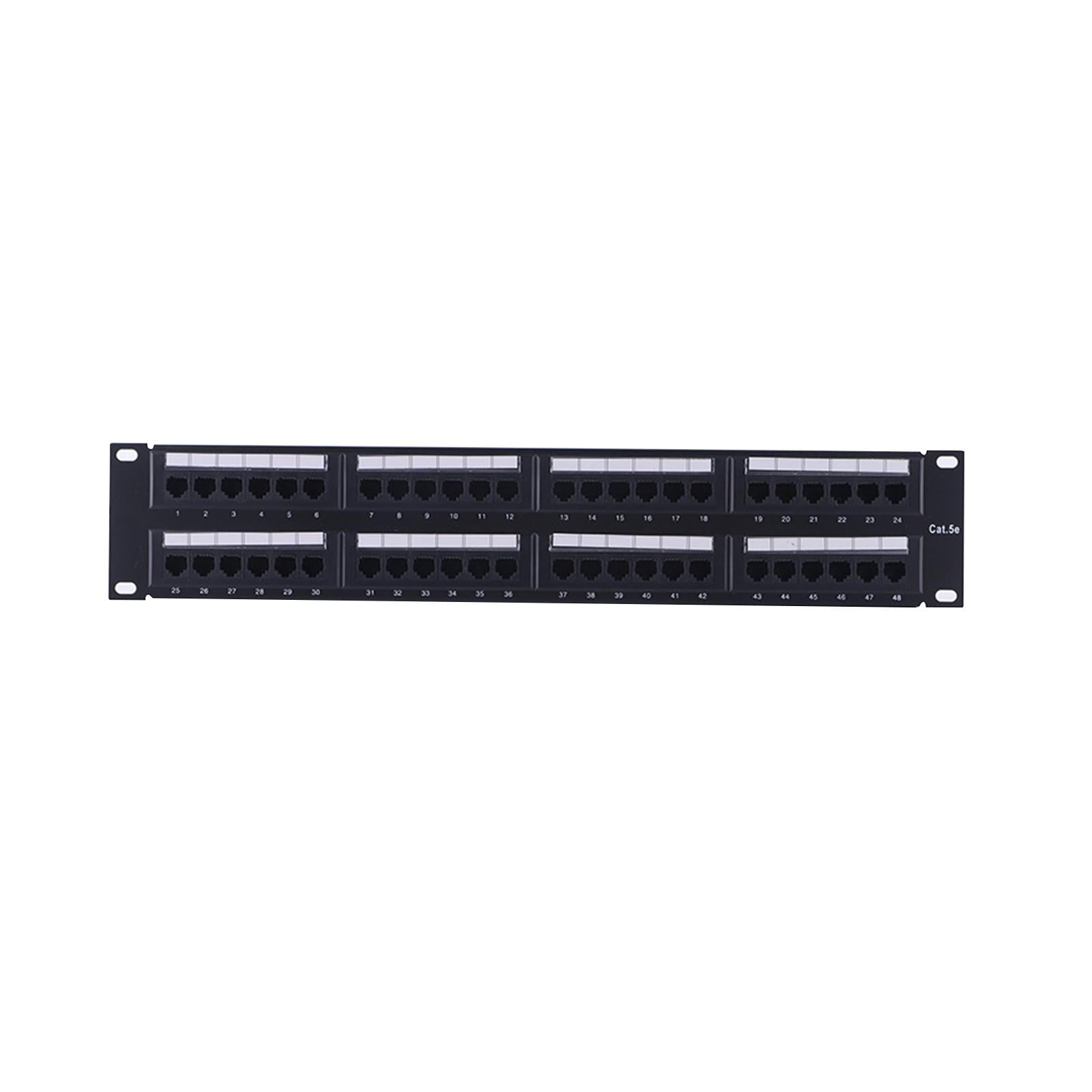 MERIGLARE Network Cable Patch Panel Cable Management Bar Cable Storage ...
