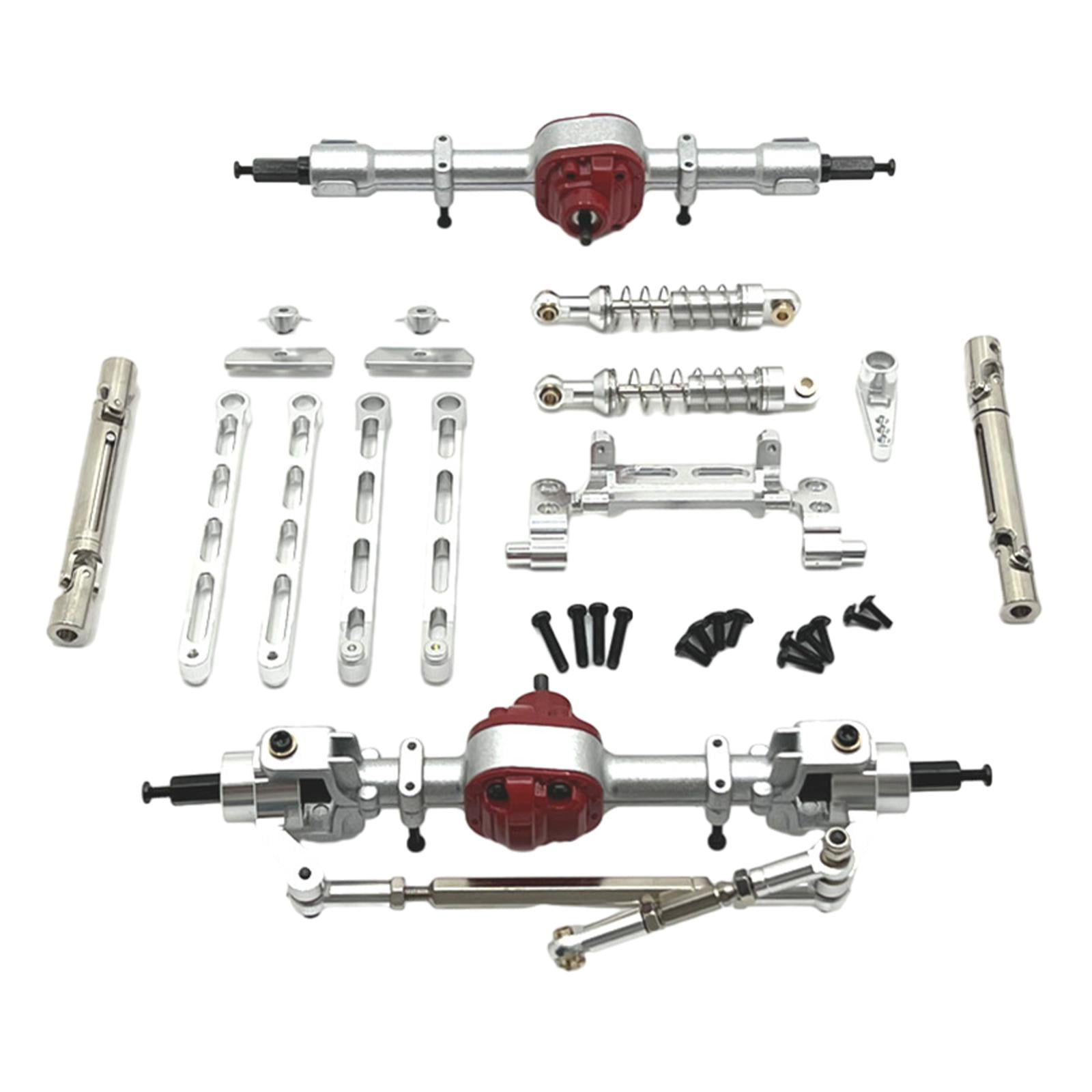 MERIGLARE RC Car Accessory Modified Front and Rear Assembly Kits Spare ...