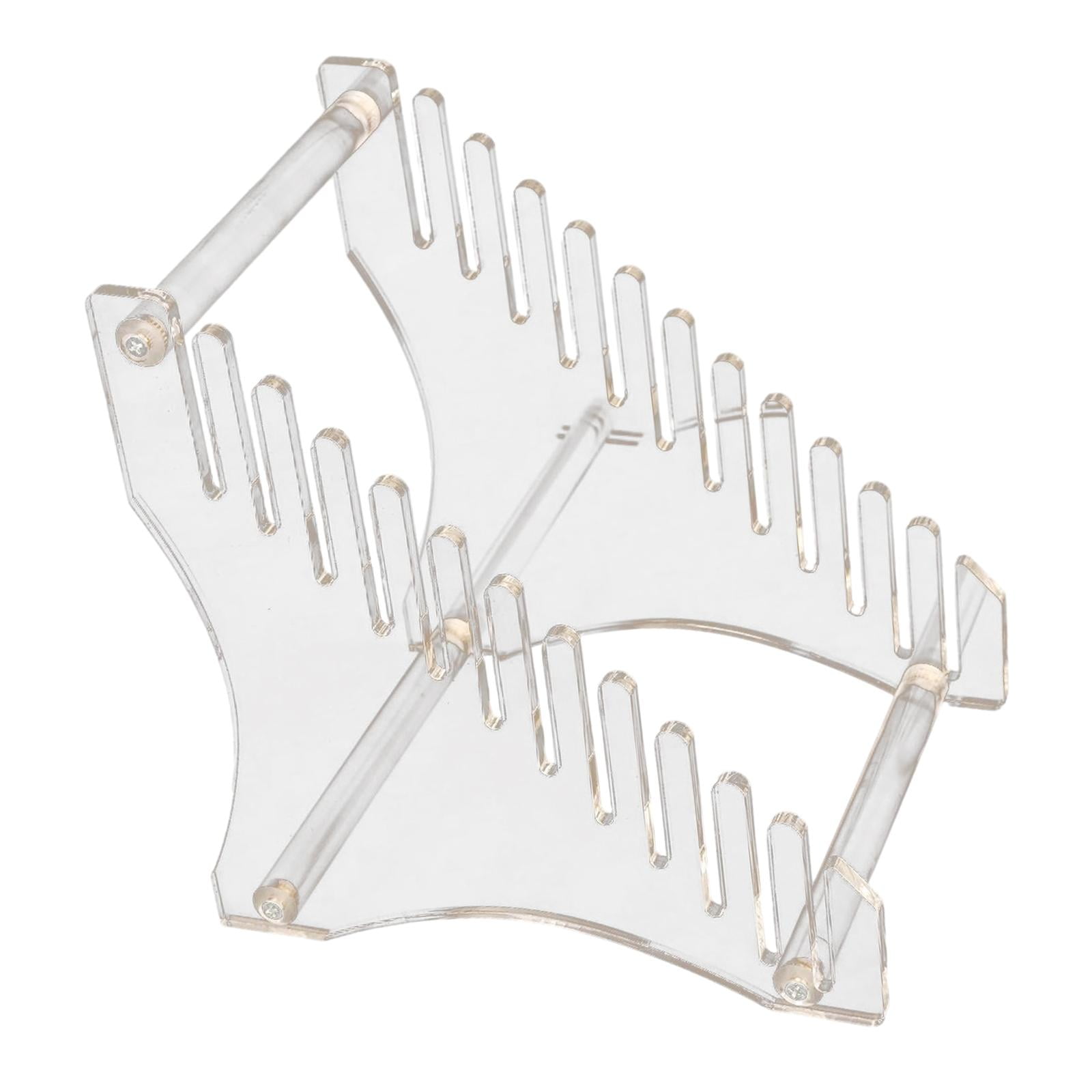 MERIGLARE Record Stands Holder Albums CD Holder Stand Acrylic Durable ...