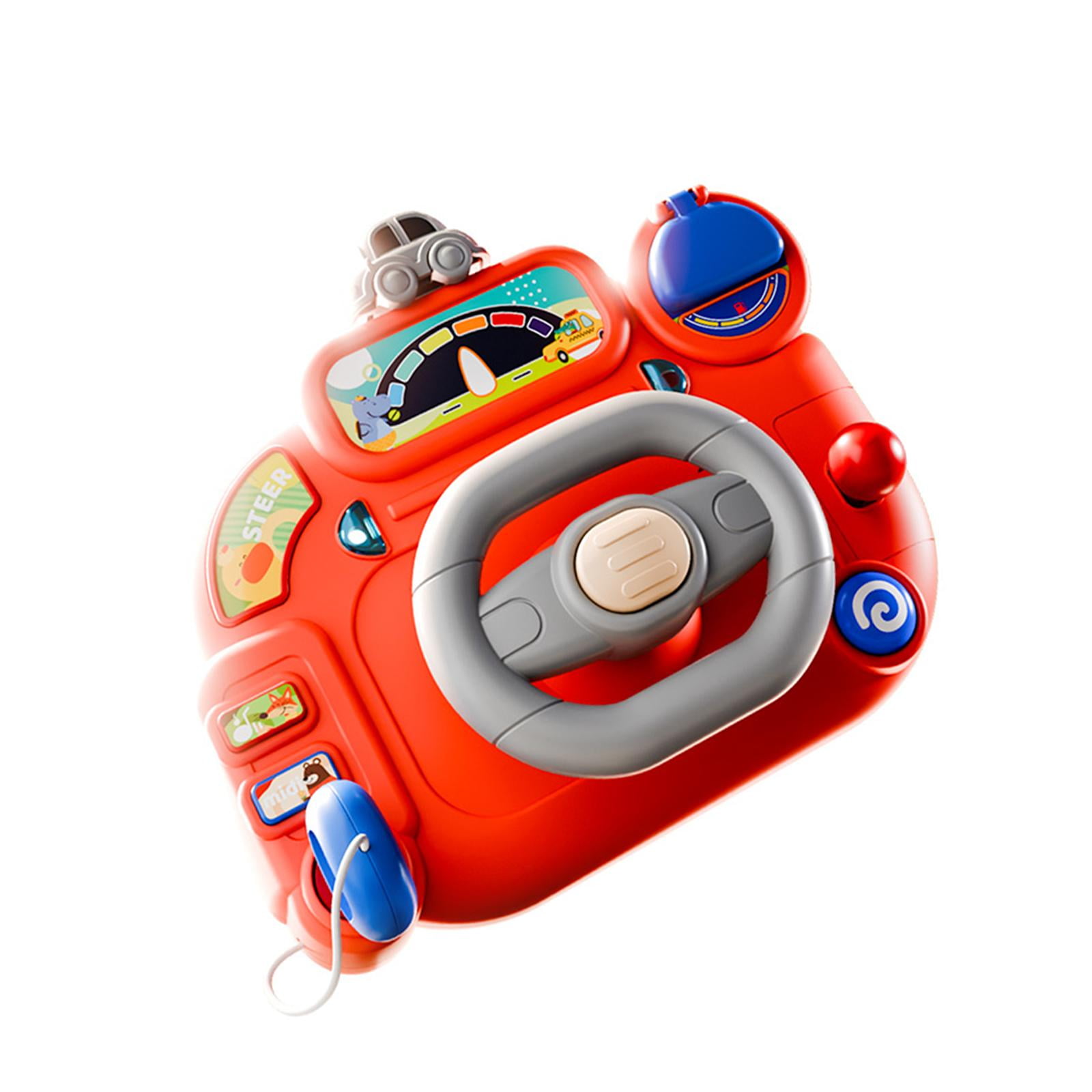 MERIGLARE Steering Wheel Toy for Baby Pushchair Pretend Play for ...
