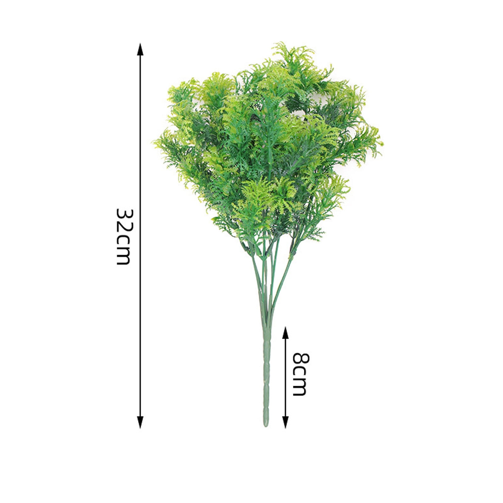 MERILER 2 Pcs UV Resistant Lifelike Artificial Boston Fern, Artificial ...