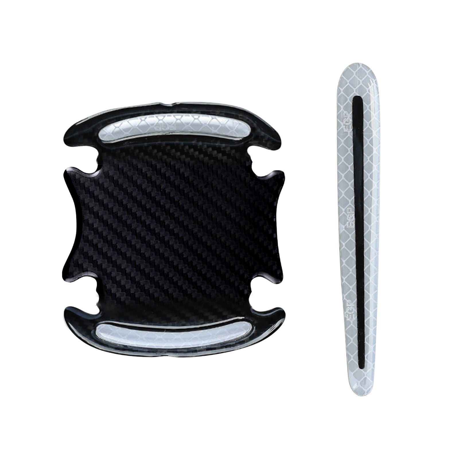 MERILER Car Door Handle Protection Film - Reflective Invisible Carbon ...