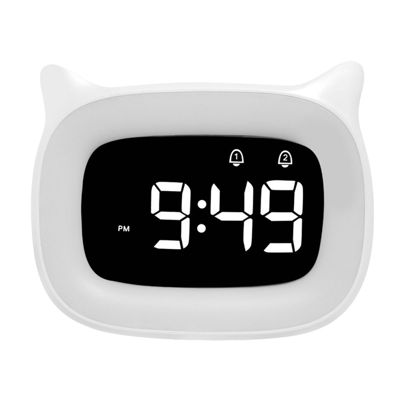MERILER LED Display Electronic Clock - Snooze Alarm Clock with ...