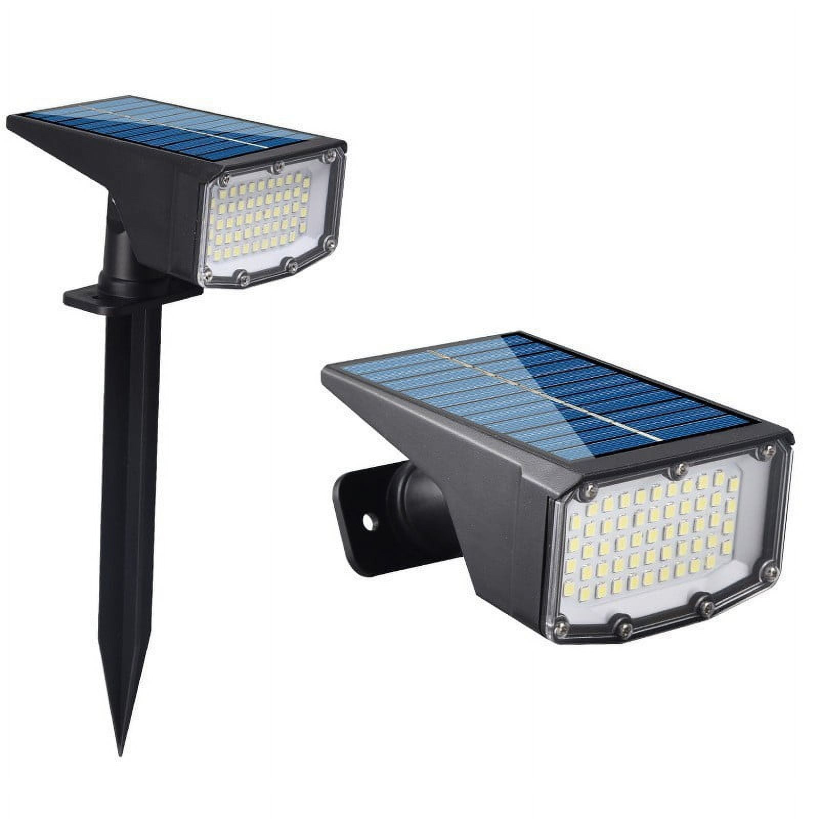 MERILER LED Outdoor Solar Lights - Landscape Spotlights with IP65 ...