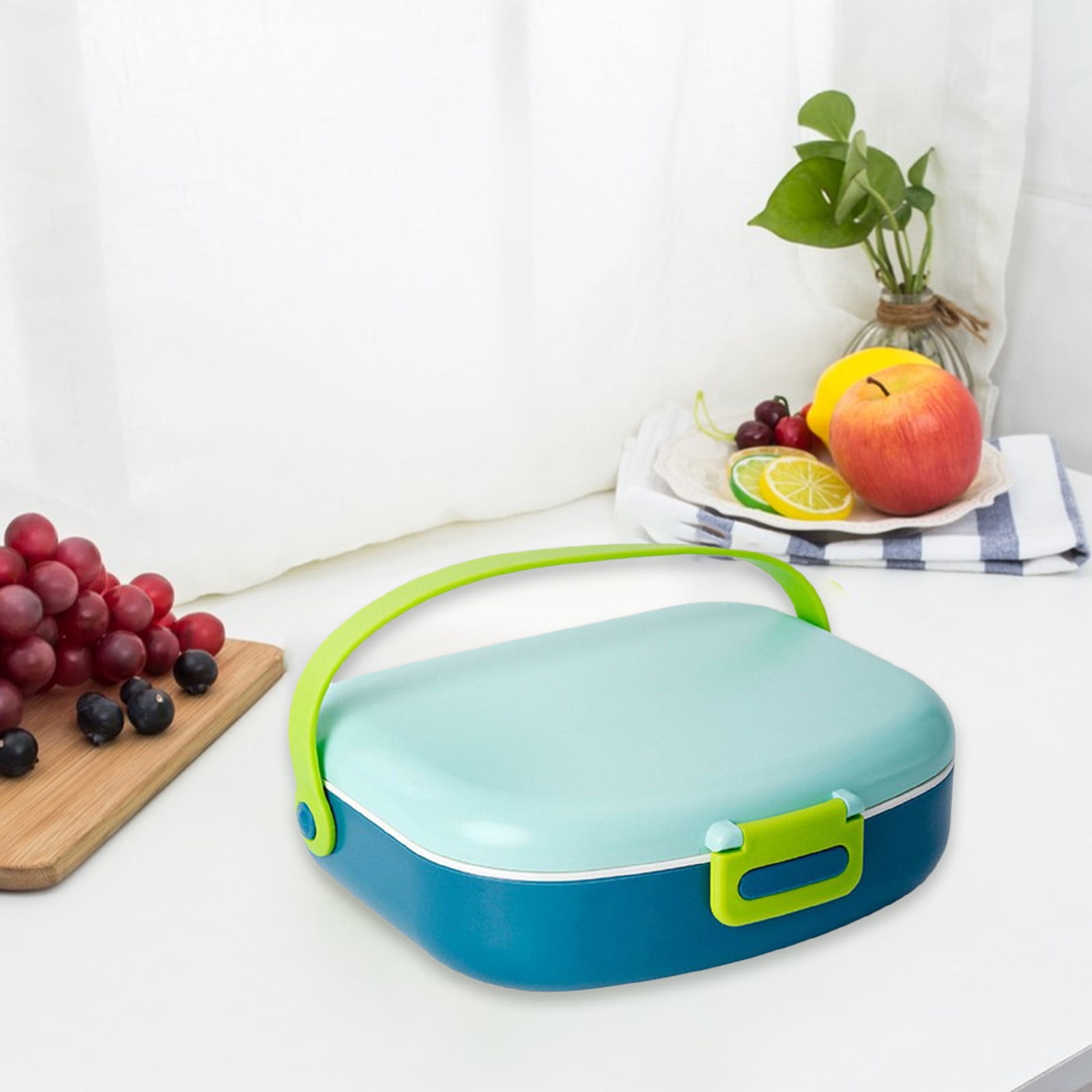 MERILER Leak-Proof Compartmentalized Lunch Box for Kids - Purple ...