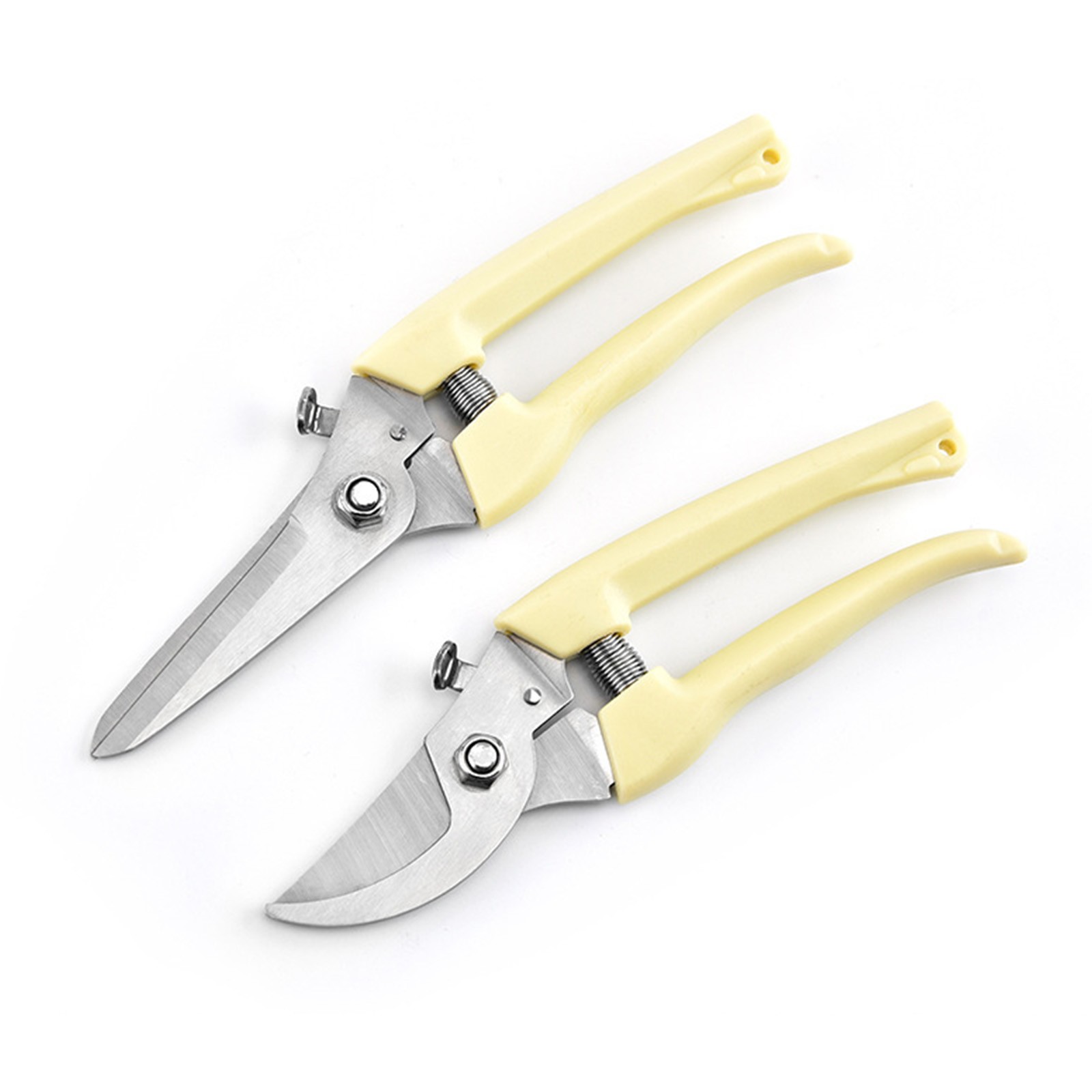 MERILER Metal Gardening Scissors Set - Dual-Size Pruning Shears for ...