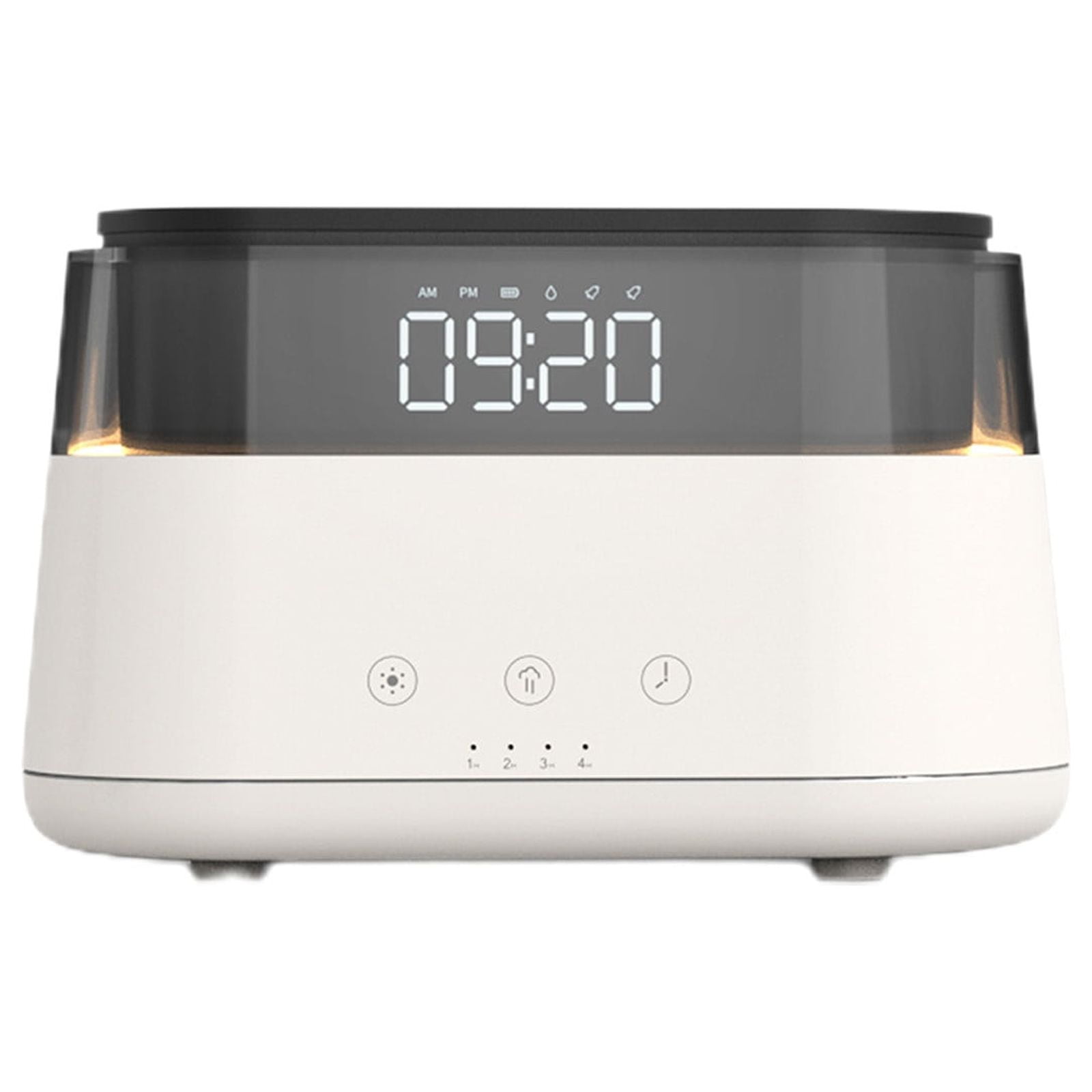 MERILER Multifunctional Essential Oil Diffuser with Digital Alarm Clock ...