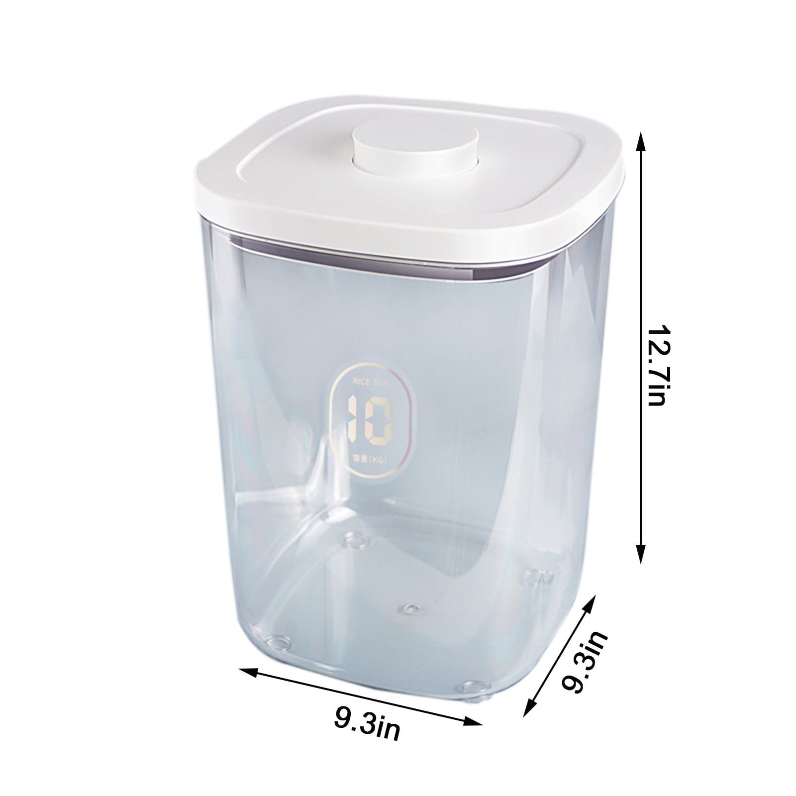 MERILER One Button Vacuum Dry Grain Storage Bucket, Vacuum Grain ...
