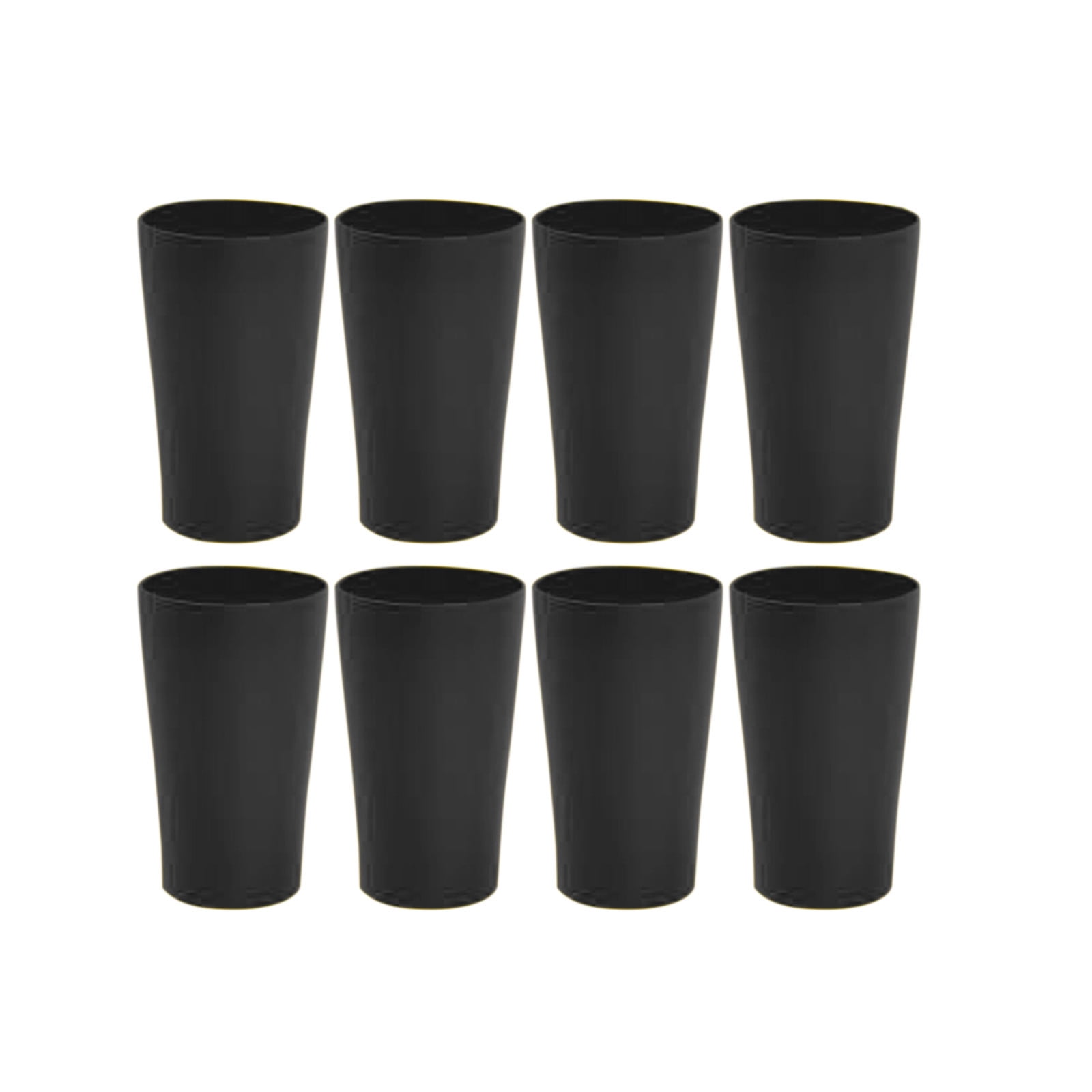 MERILER Set of Eight Indestructible Straw Cups - Durable, Reusable ...
