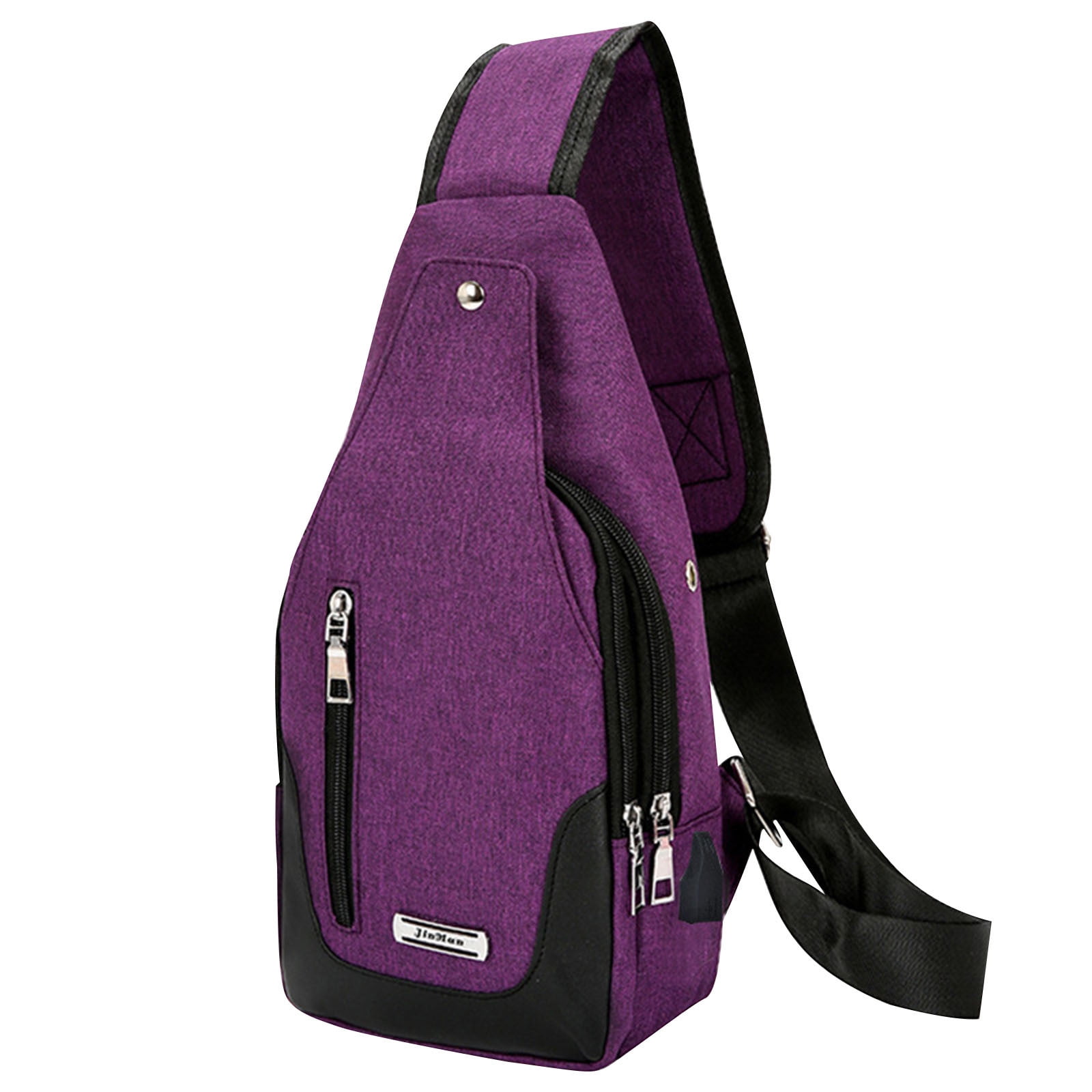 MERILER Sling Bag Multipurpose Daypack Chest Bag Satchel Canvas ...