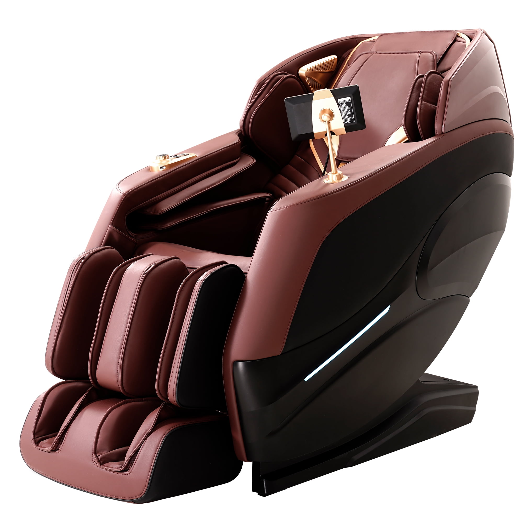 MERITLIFE 4D Shiatsu Massage Chair, AI Voice Control, SL Track, Yoga ...