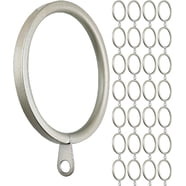 MERIVILLE 28 pcs Oil-Rubbed Bronze 2-Inch Inner Diameter Metal Curtain ...