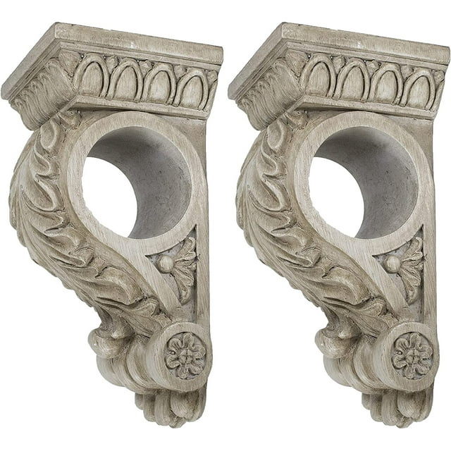 MERIVILLE Chatecu Drapery Sconce, Corbel Bracket, Easy Installation ...