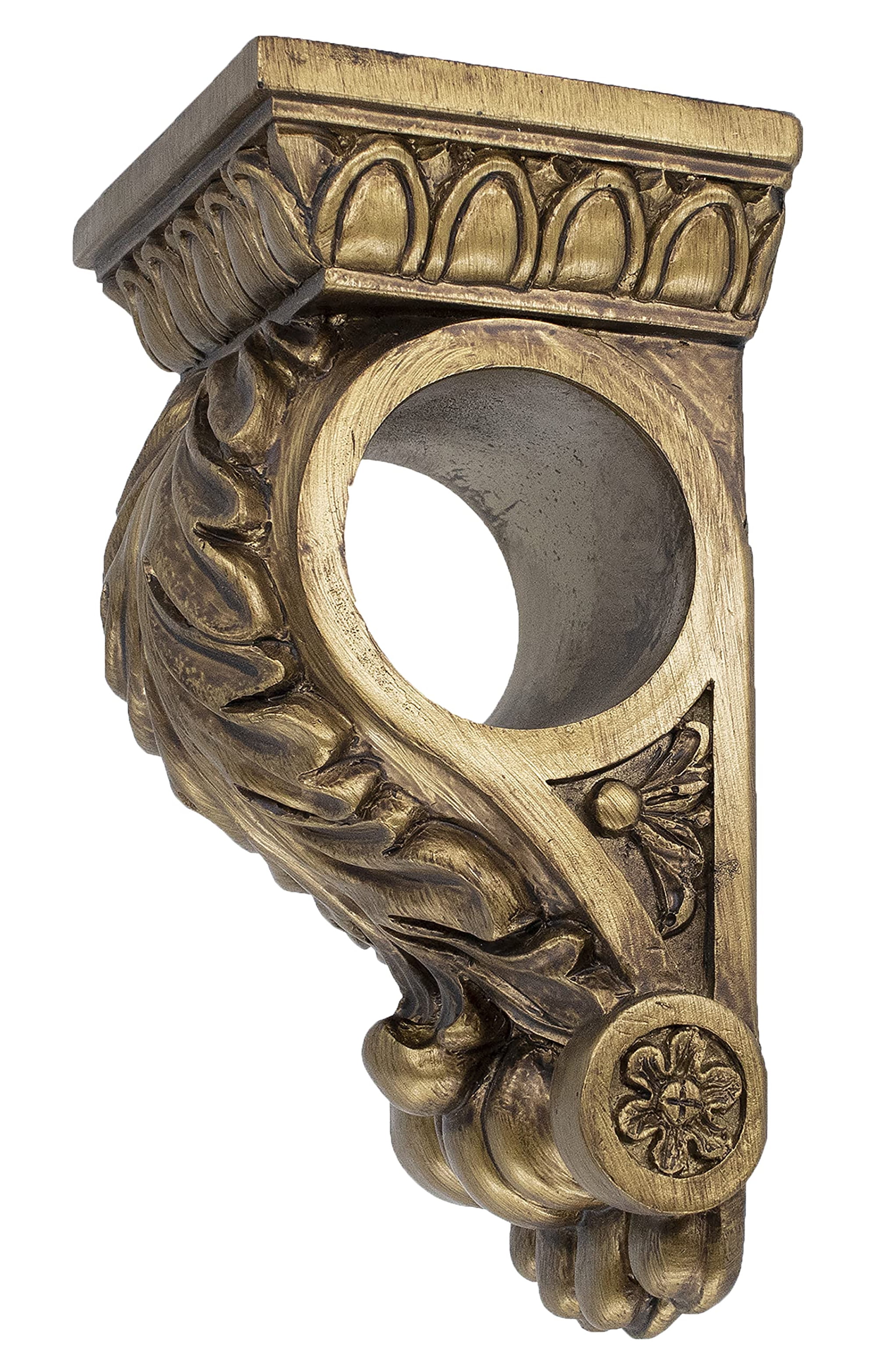 MERIVILLE Chatecu Drapery Sconce, Corbel Bracket, Drapery Scarf Swags ...