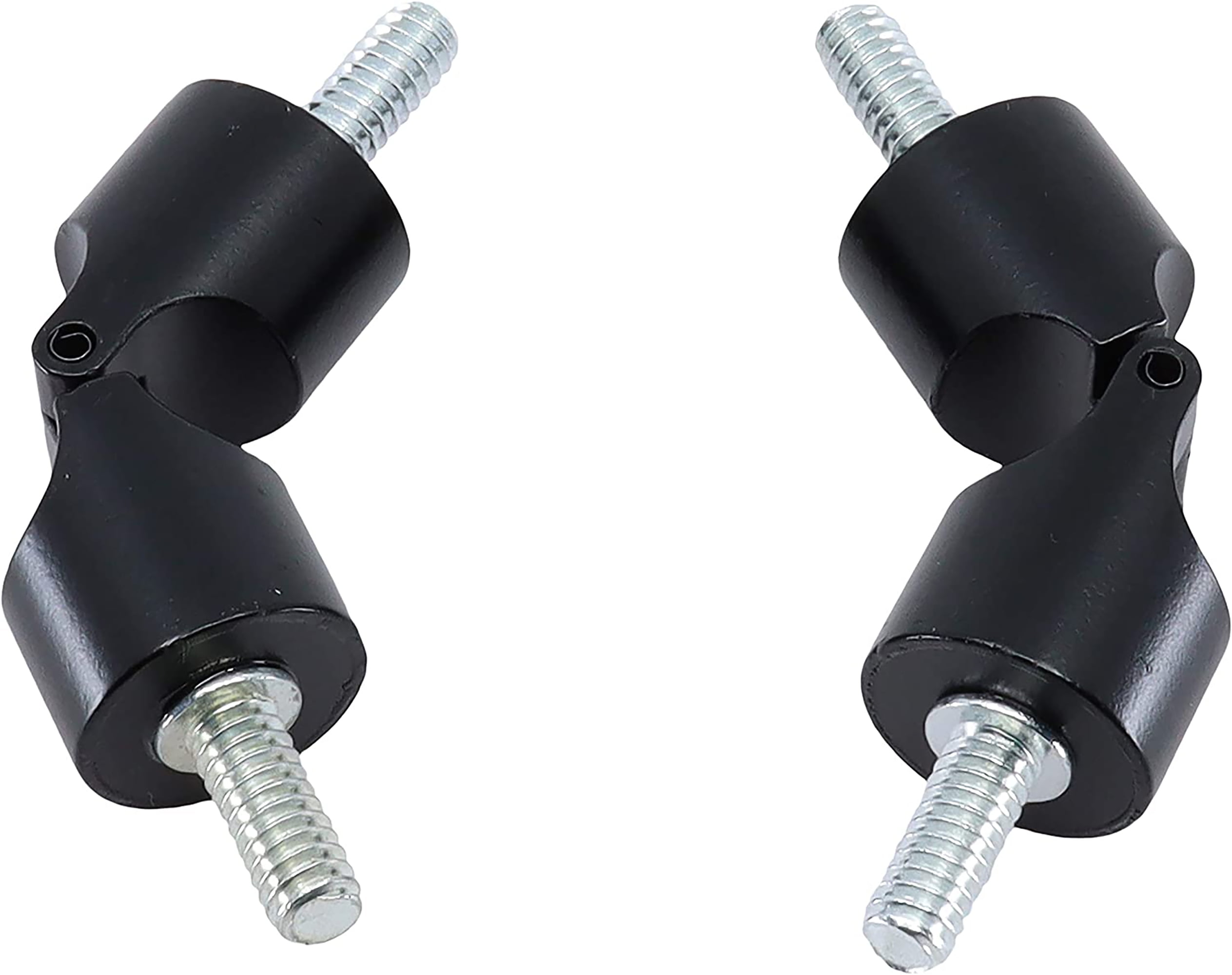 MERIVILLE Hinged Elbow Connector - Designed for Bay Window Curtain Rods ...