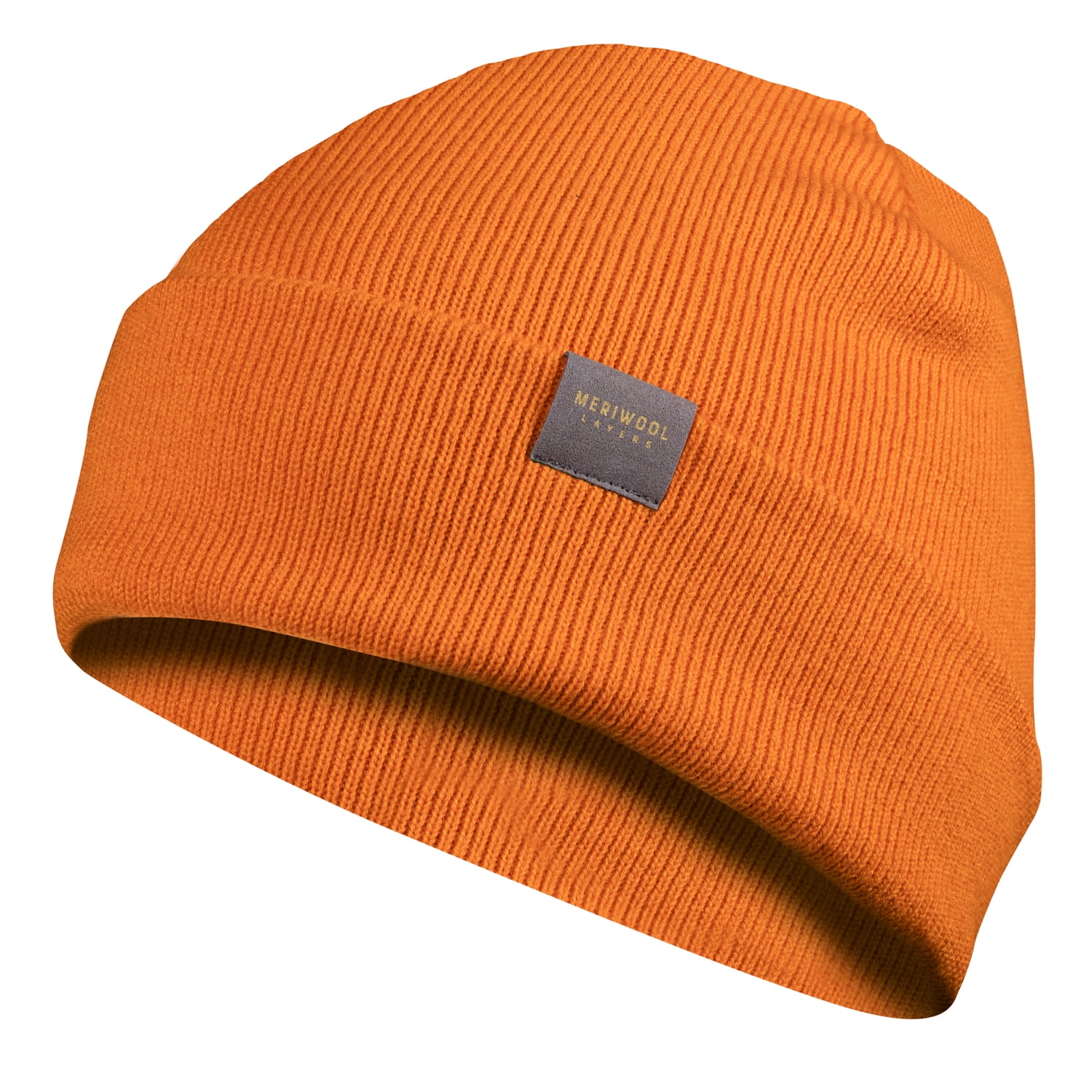 MERIWOOL Unisex Beanie - Merino Wool Ribbed Knit Winter Hat for Men and ...