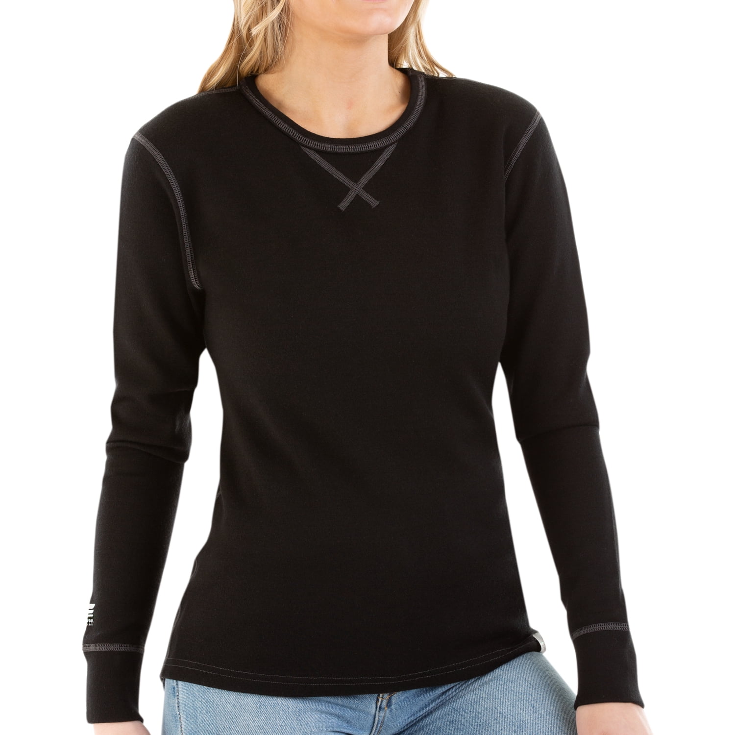 MERIWOOL Women’s Merino Wool Heavyweight Baselayer Crew – Choose Your ...
