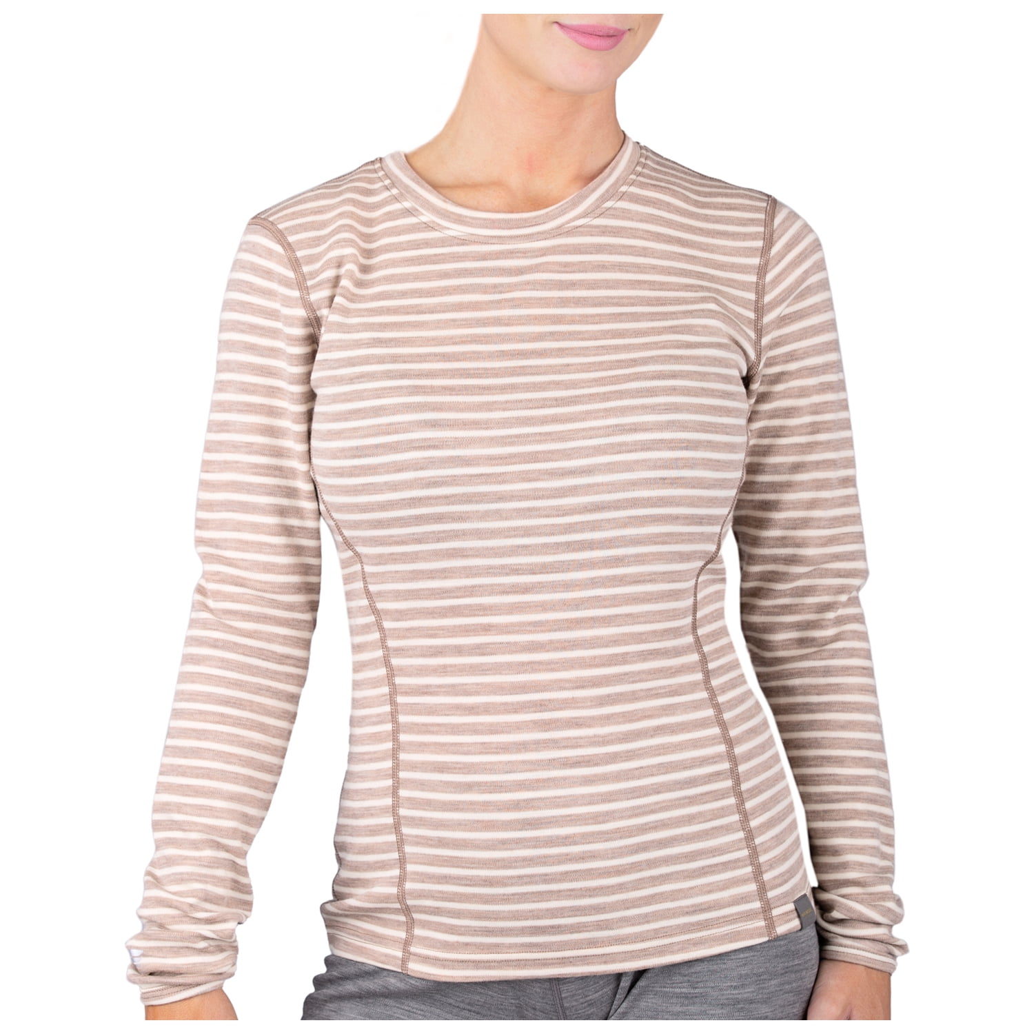 MERIWOOL Womens Base Layer 100% Merino Wool Midweight Long Sleeve ...