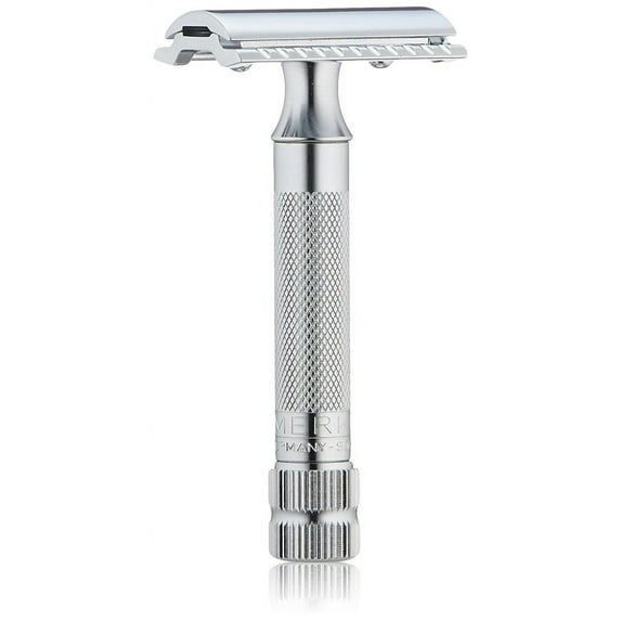 Merkur Double Edge Safety Razor, 34C, Short Thick Handle, Heavy Durable ...