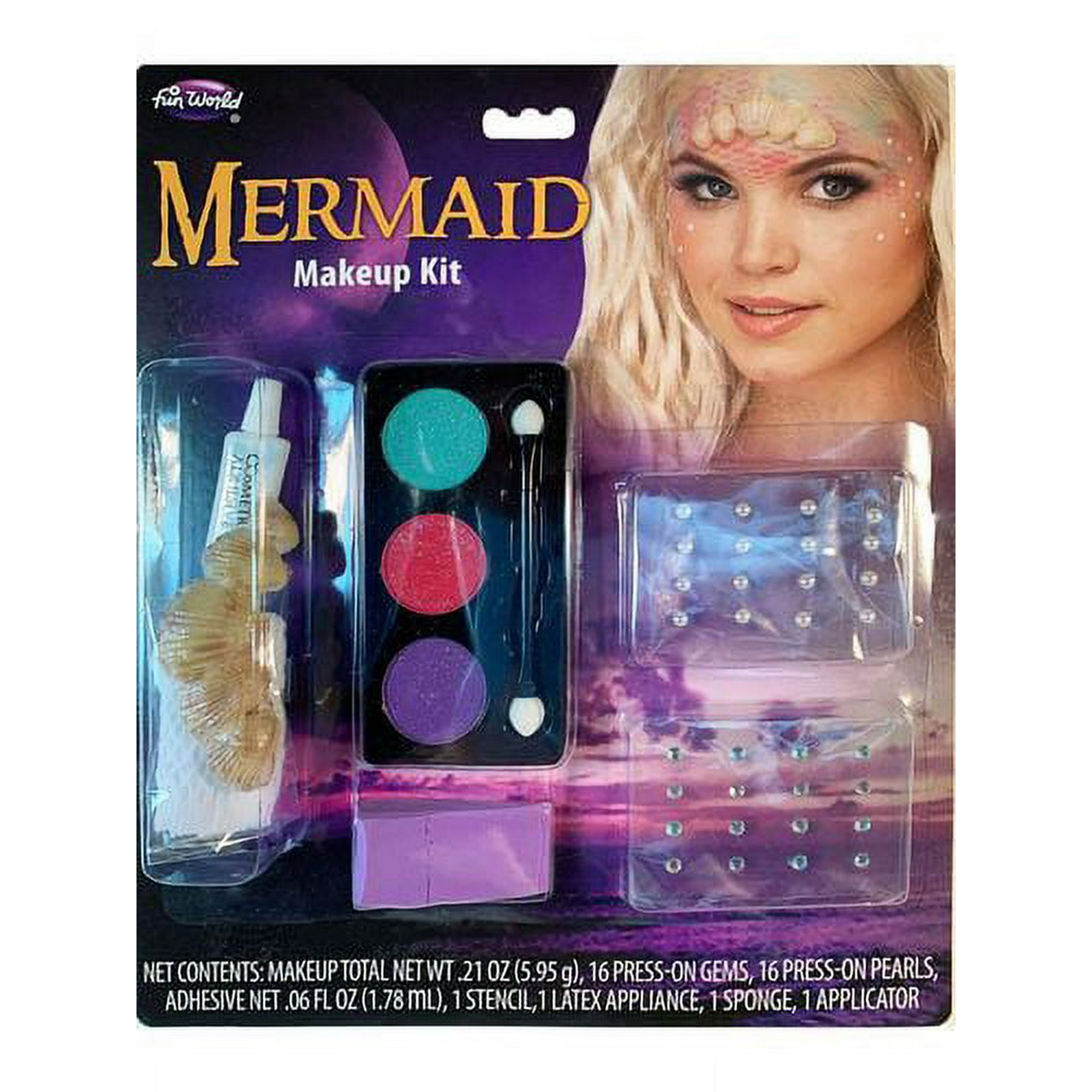Mermaid Eye Makeup Pink