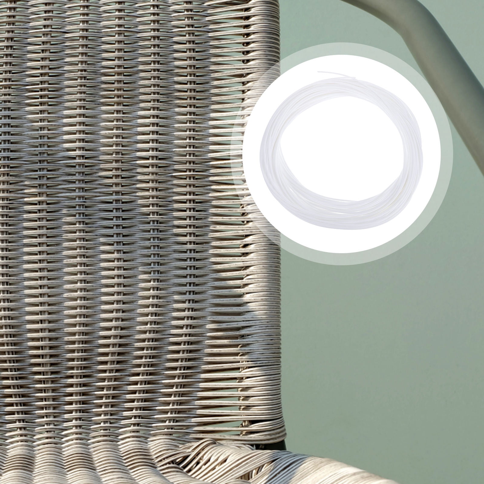 MERRYHAPY 1 Roll Flat Rattan Material Plastic Rattan Webbing for Diy ...