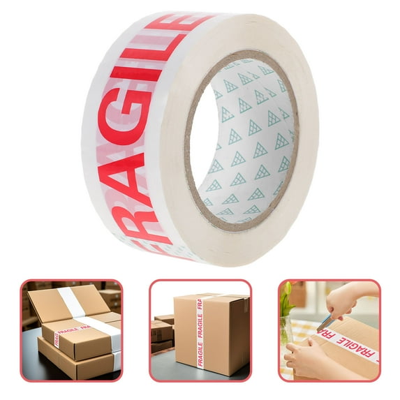 MERRYHAPY Packing Tape for Small Business, Strong Adhesive, Fragile ...