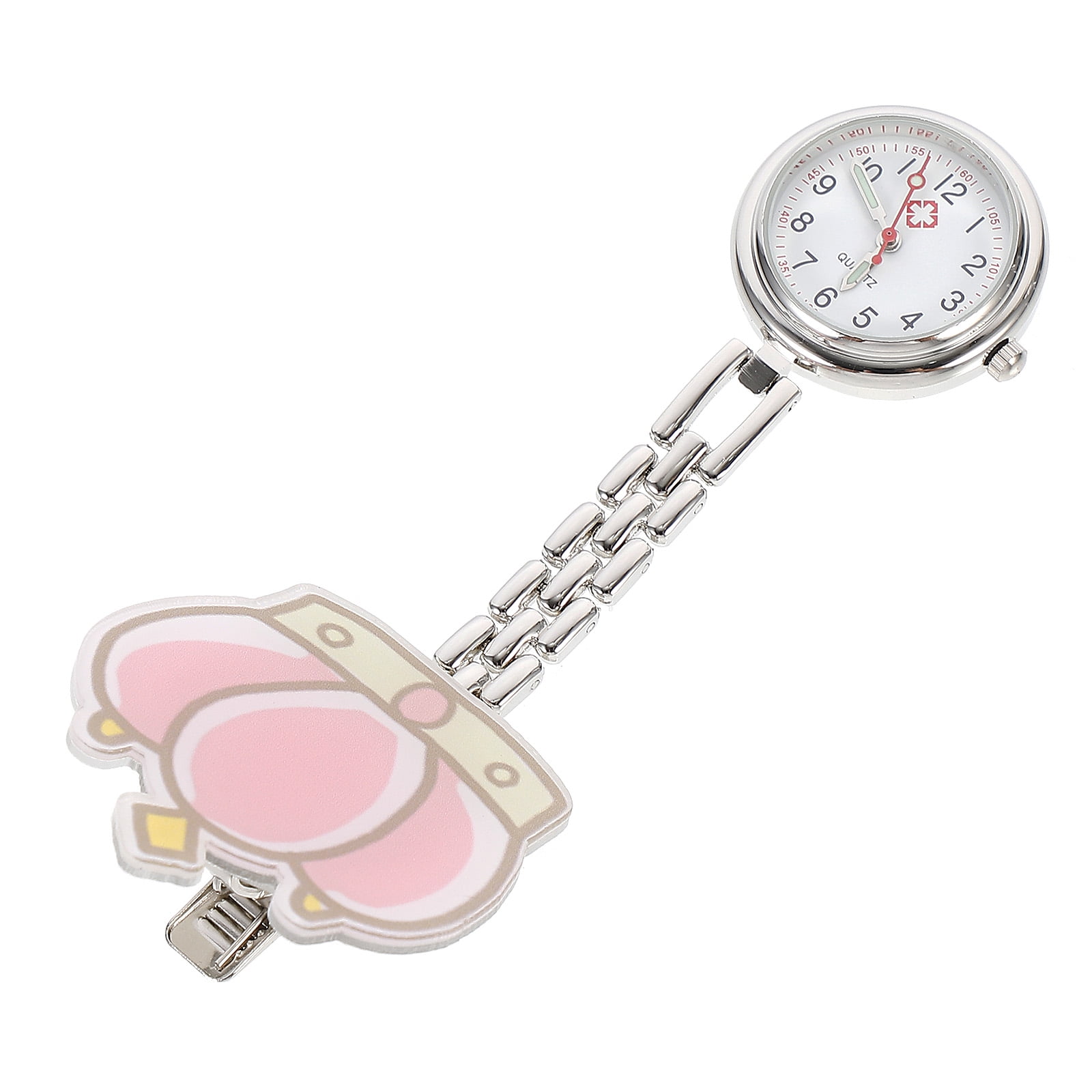 MERRYHAPY 1 Set Cartoon Nurse Pocket Watch Clip-on Style For Doctors ...