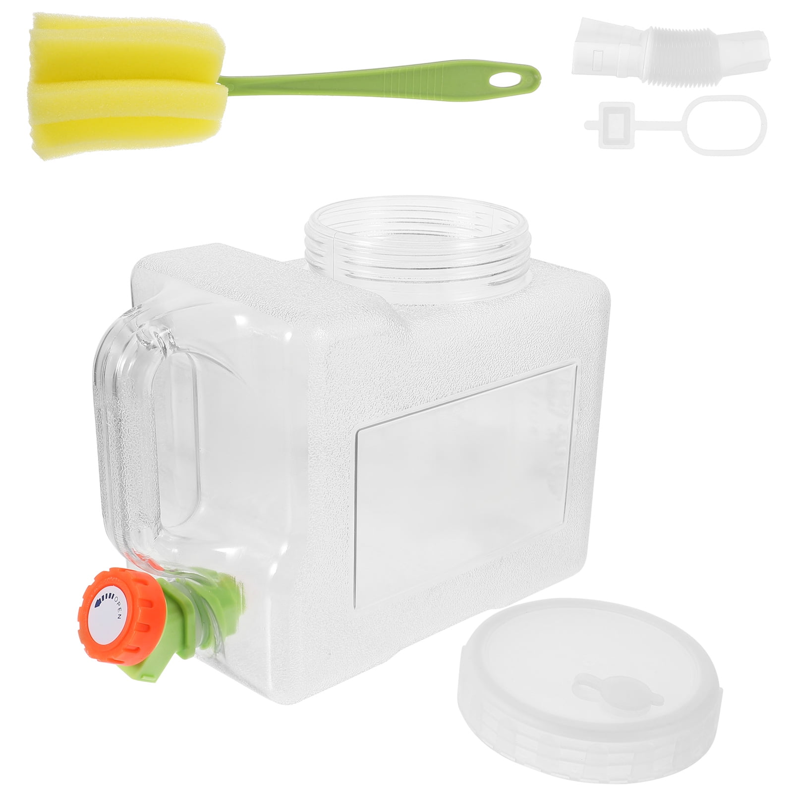 MERRYHAPY Large Transparent Water Holder with Strong Handle, PC ...